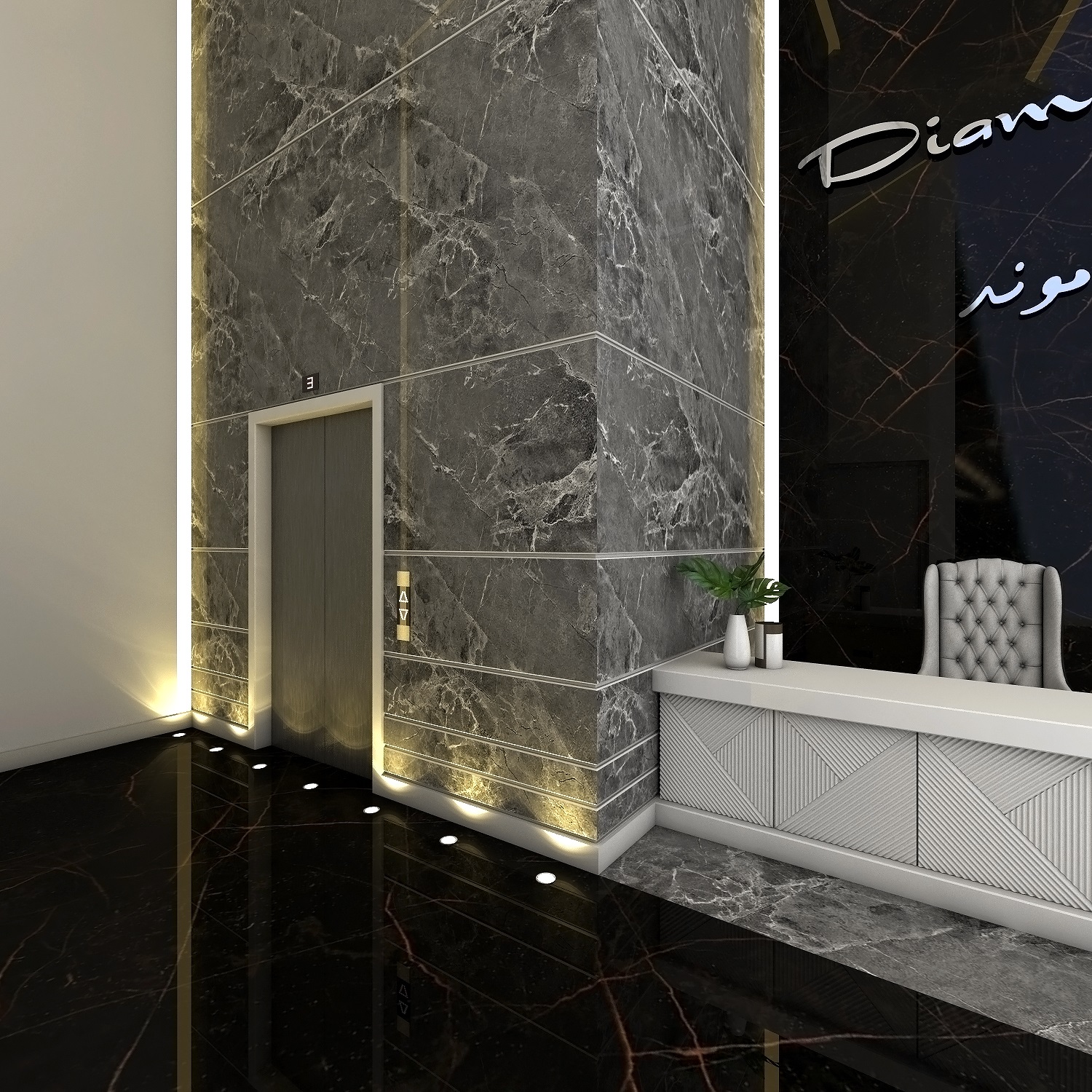 Diamond Complex Interior Design by Mostafa Shahbazian & Partners ...