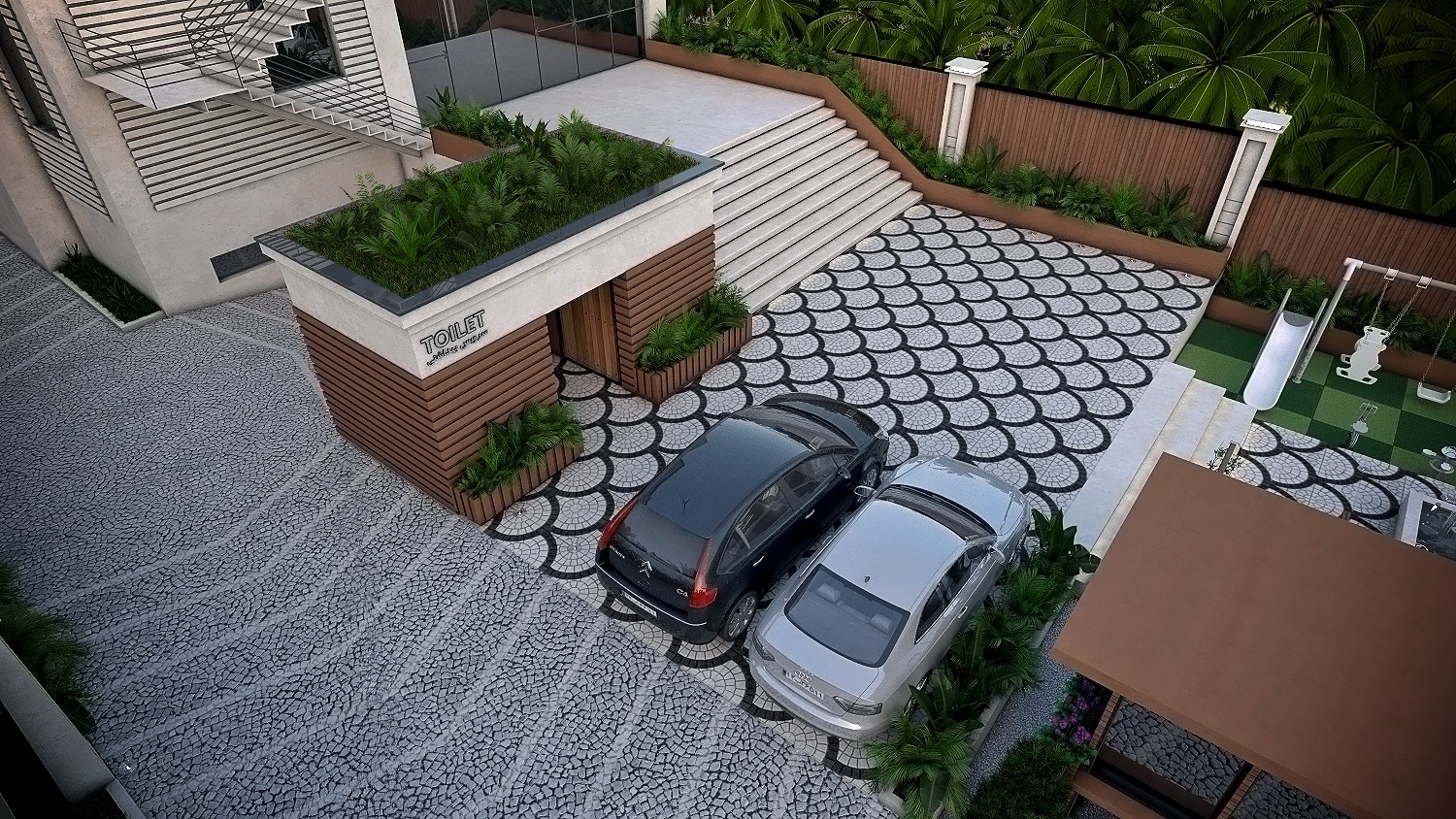 Motel Restaurants Landscape Design by Mostafa Shahbazian & Partners ...