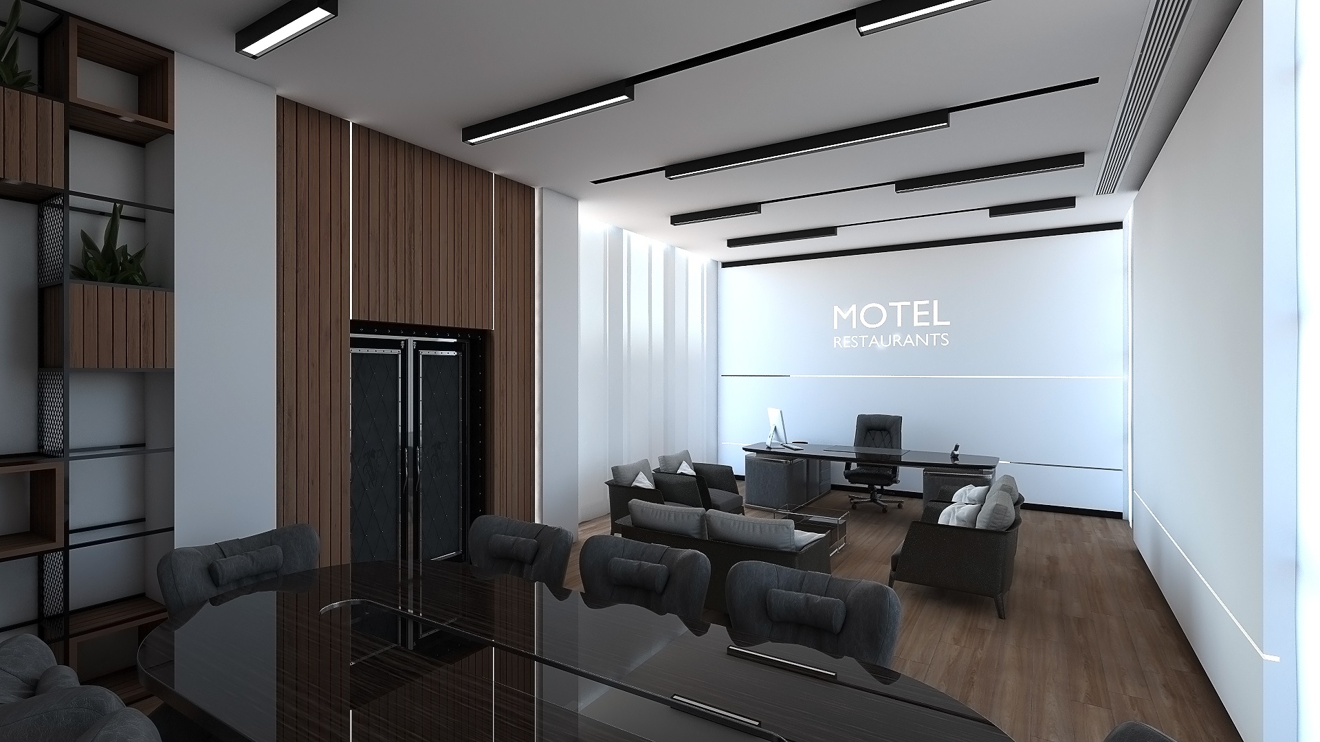 Motel Restaurant Interior Design by Mostafa Shahbazian & Partners ...