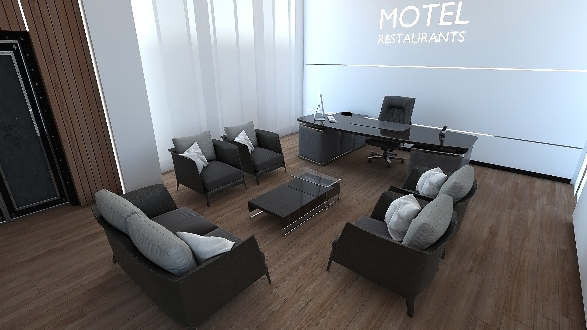 Motel Restaurant Interior Design by Mostafa Shahbazian & Partners ...