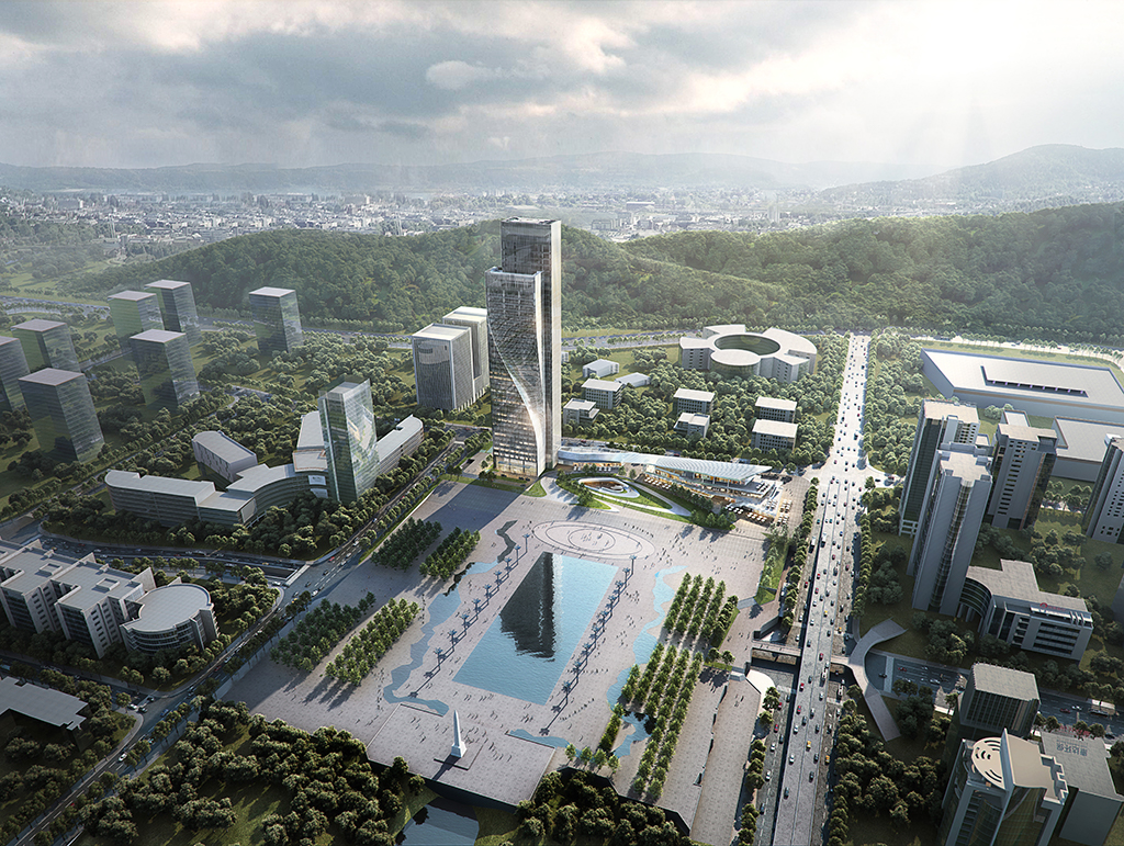 Chongqing Gaoke Group Ltd Office Project by Aedas - Architizer