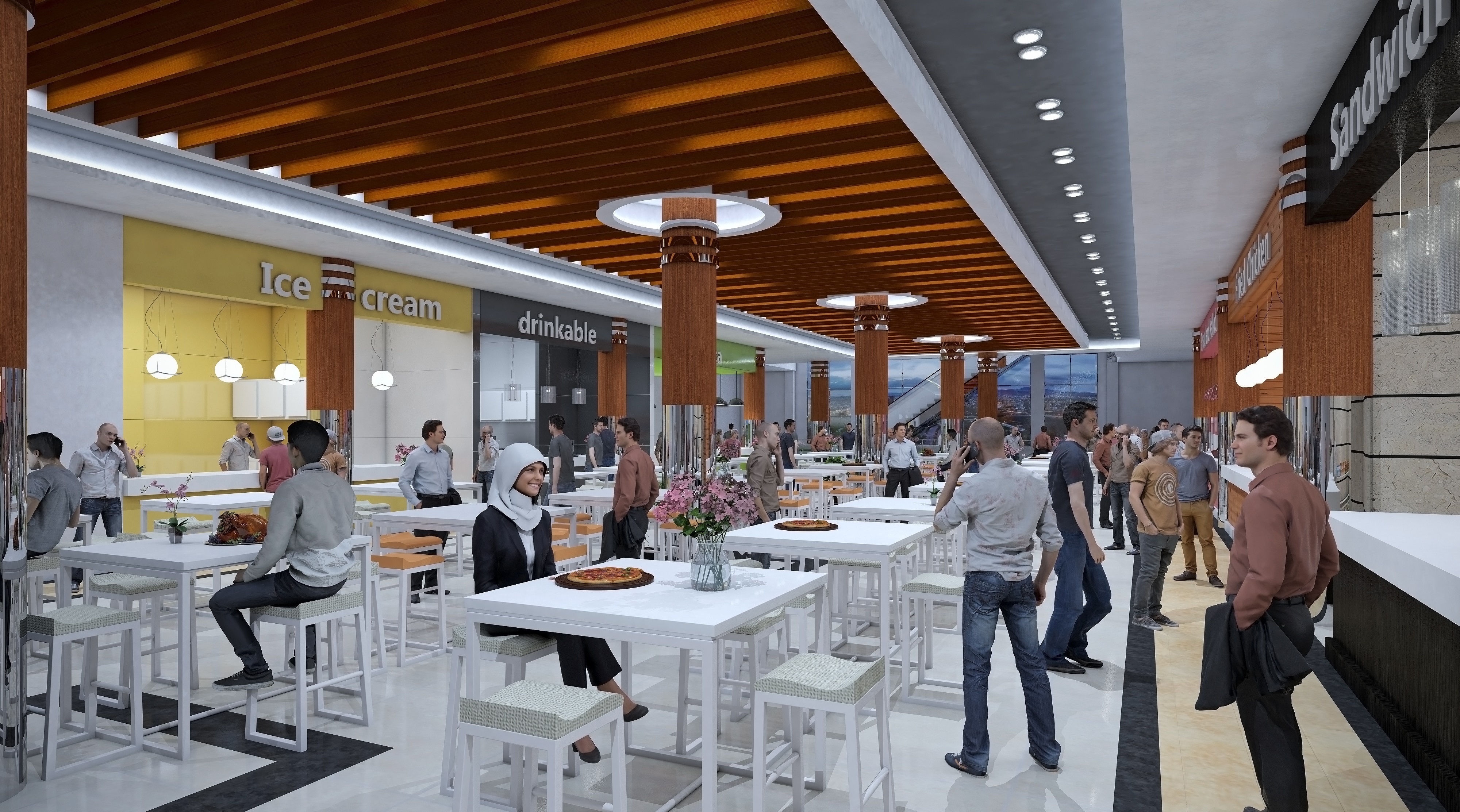 MegaMall Interior Design by Mostafa Shahbazian & Partners - Architizer