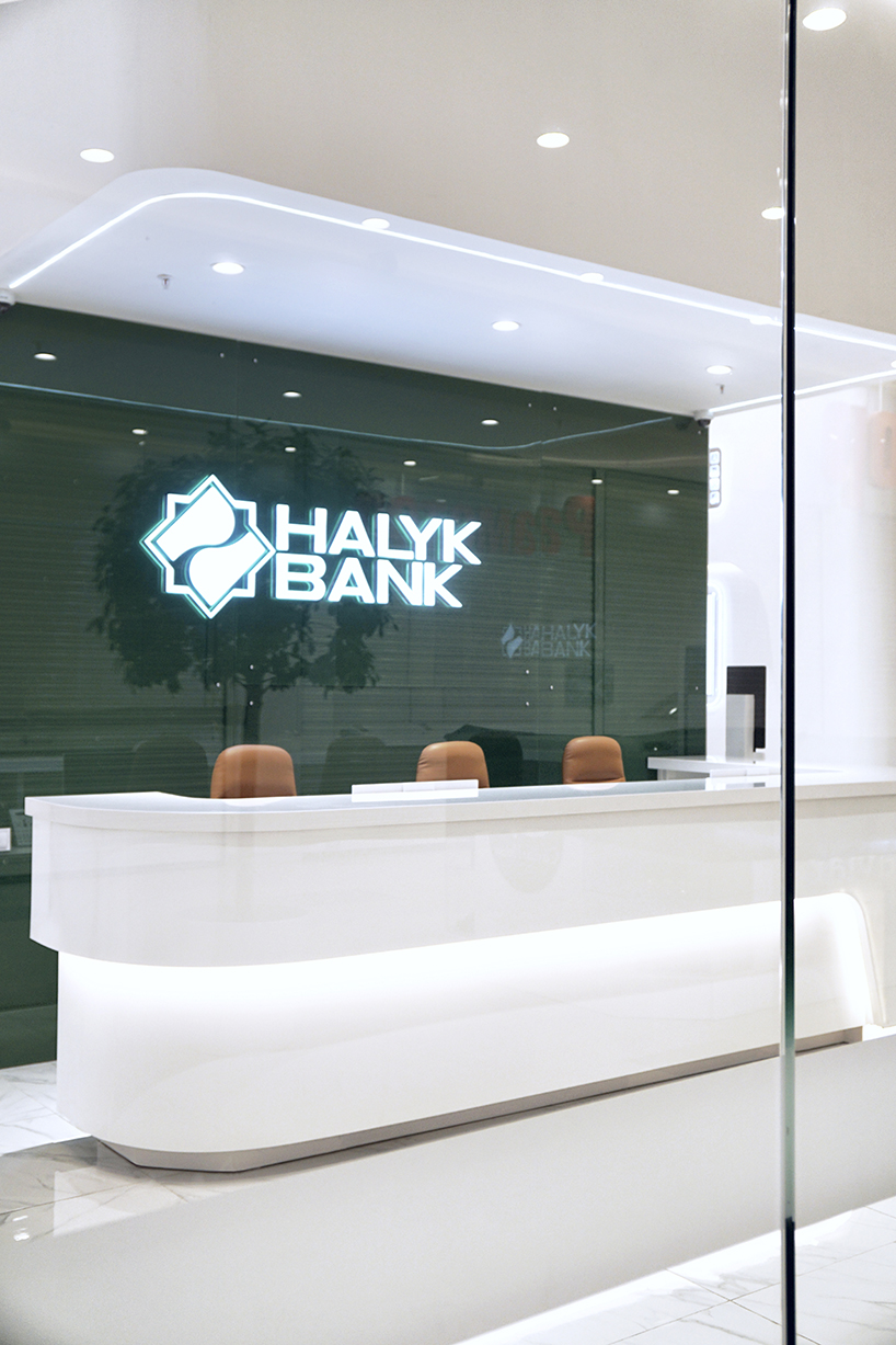 Halyk Bank branch - Architizer