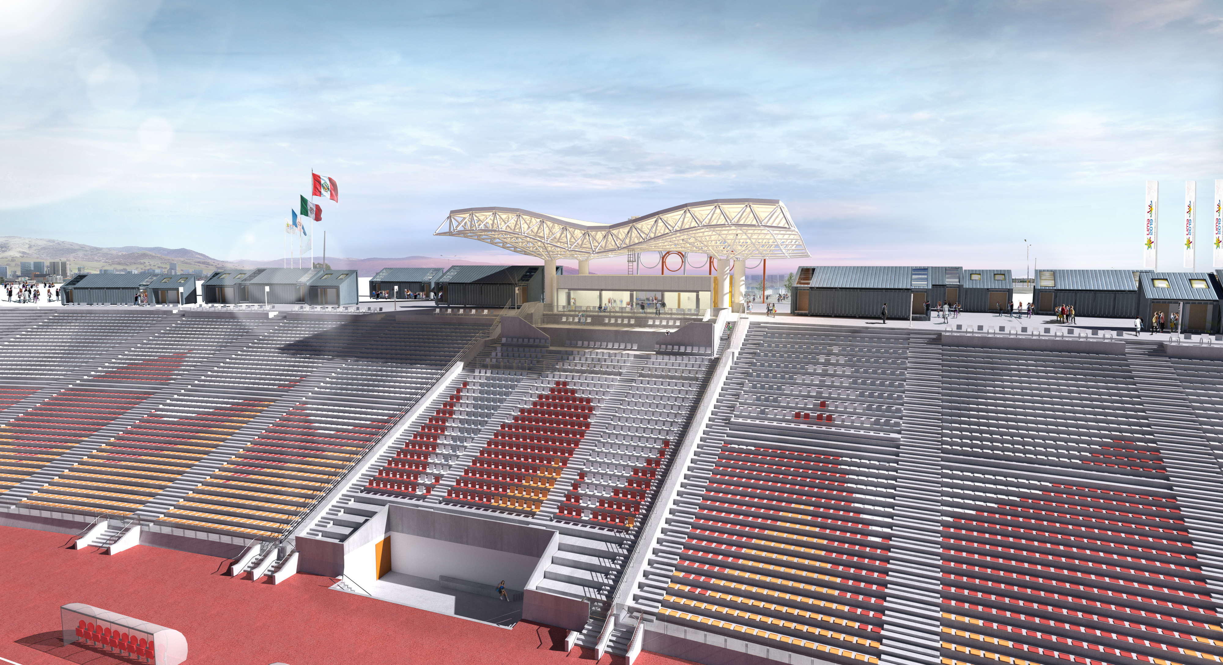 Callao Sports Complex and San Marcos University Athletics Stadium by ...