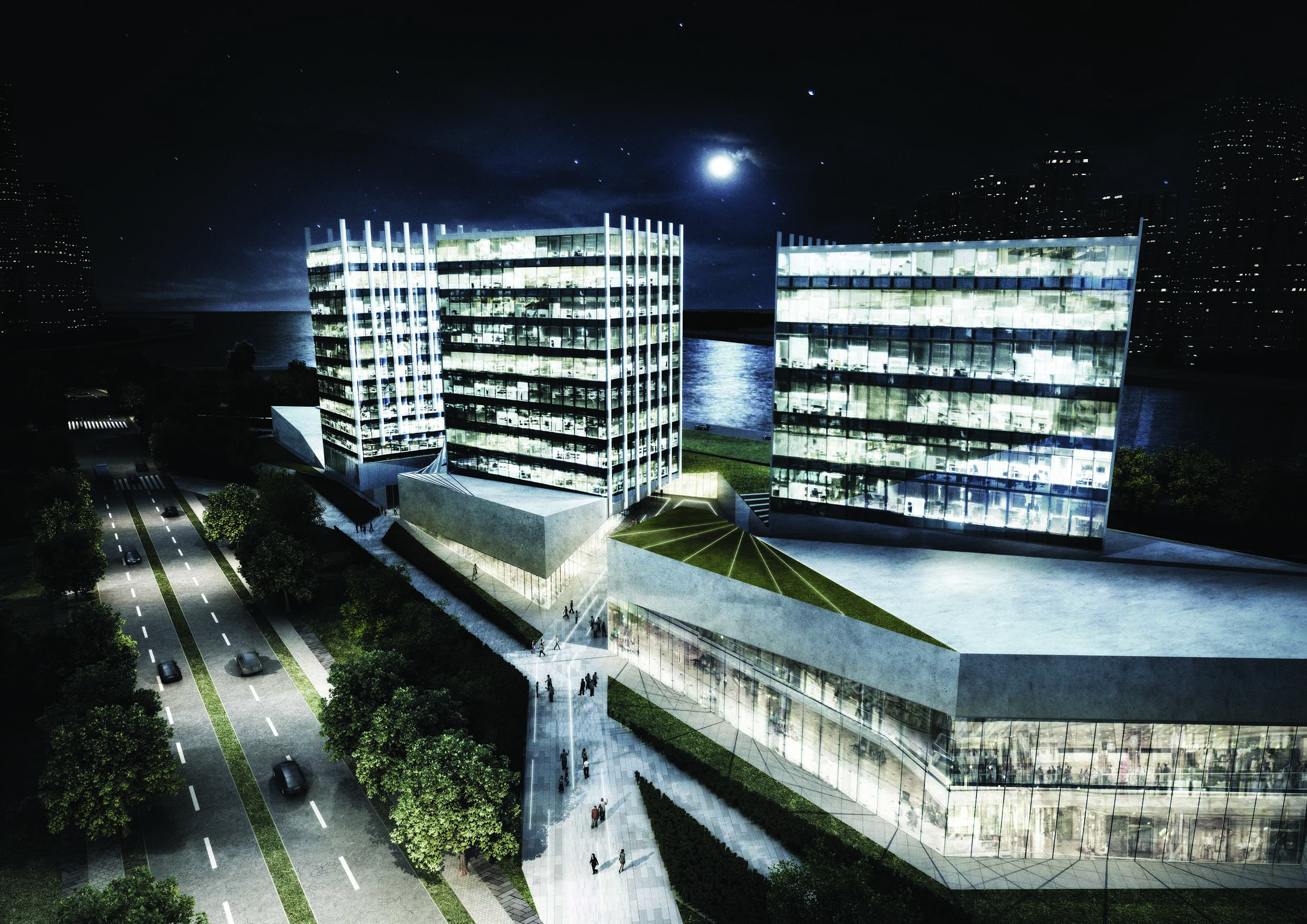 Huafa Square Planning by Plasma Studio - Architizer