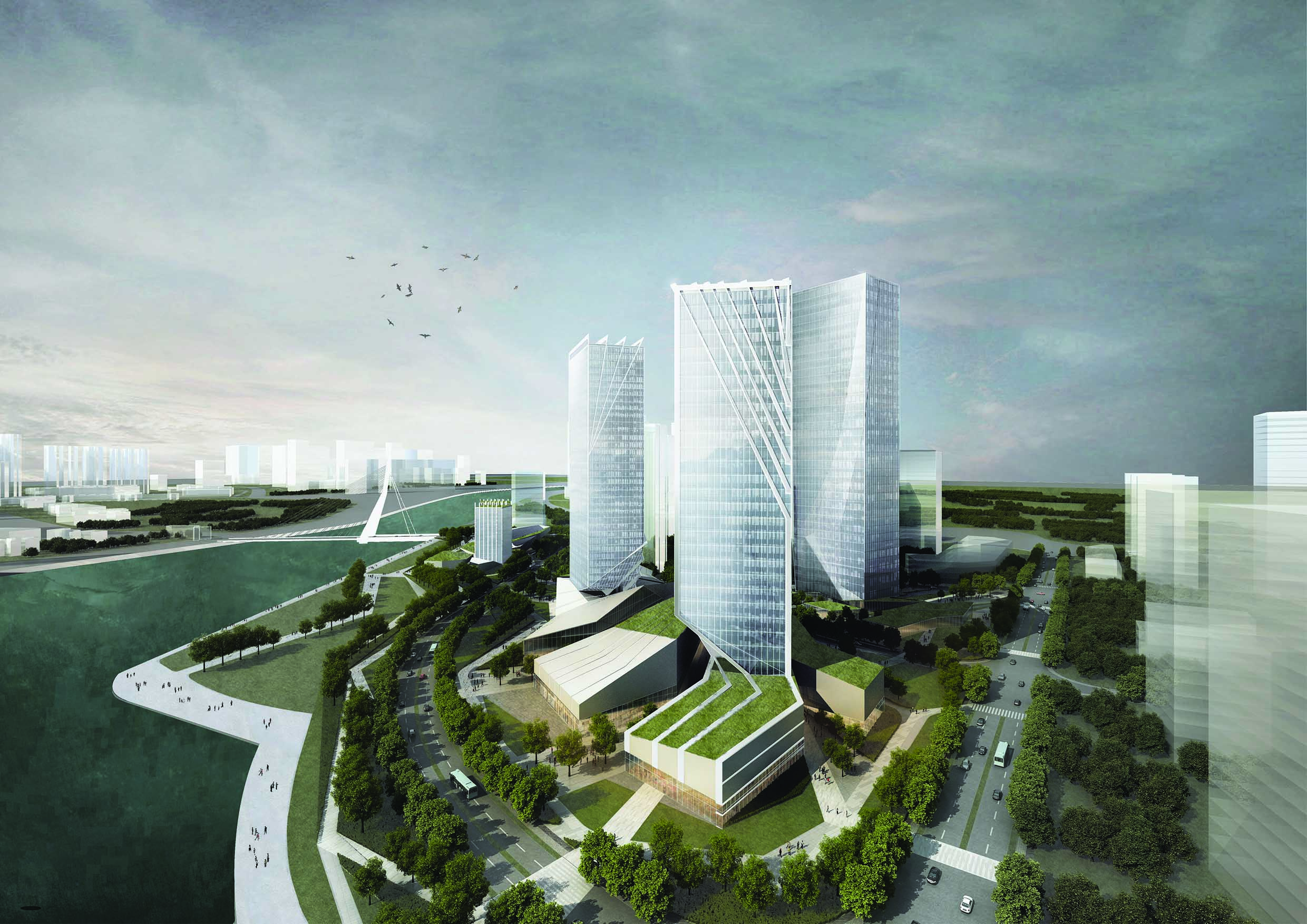 Huafa Square Planning by Plasma Studio - Architizer