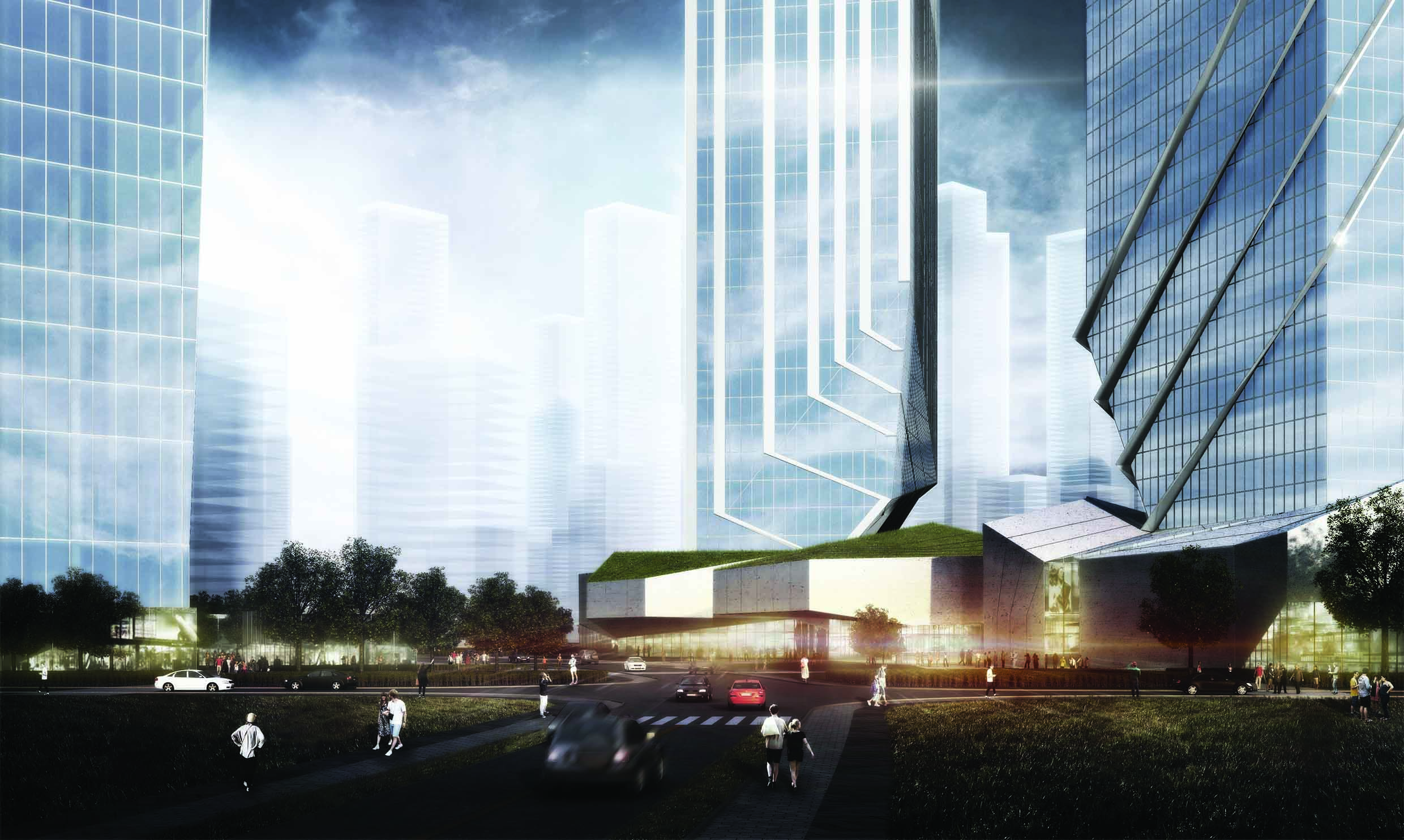 Huafa Square Planning by Plasma Studio - Architizer