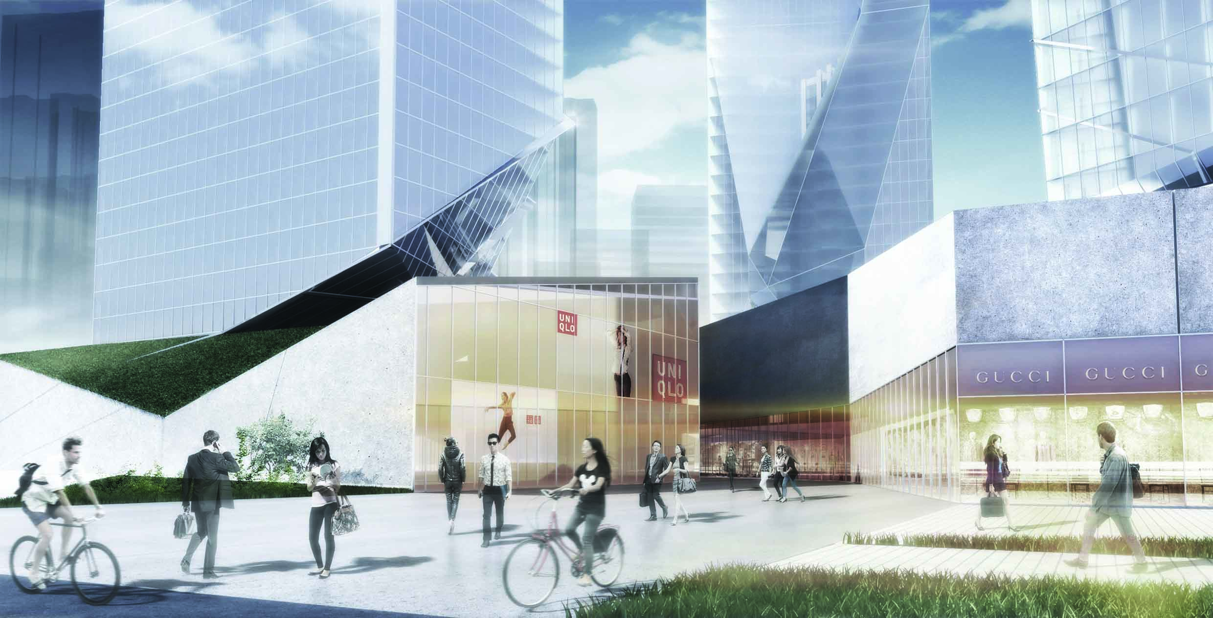 Huafa Square Planning by Plasma Studio - Architizer