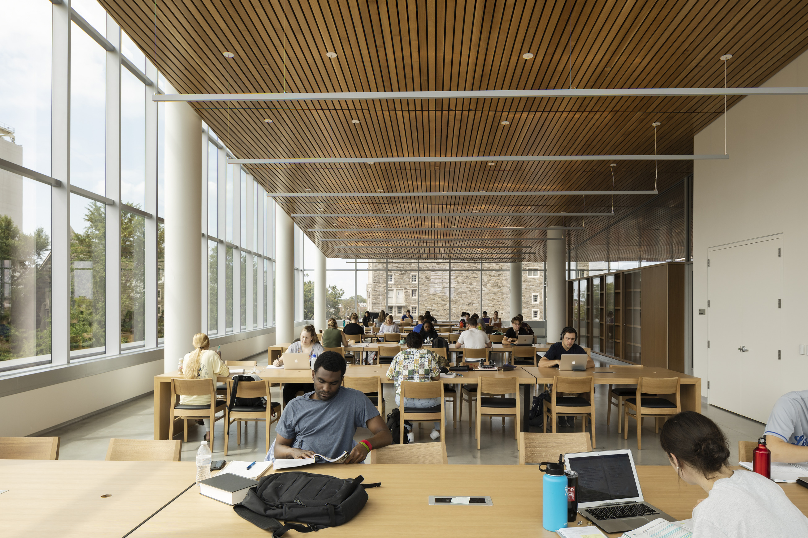 Charles Library at Temple University by Snøhetta - Architizer