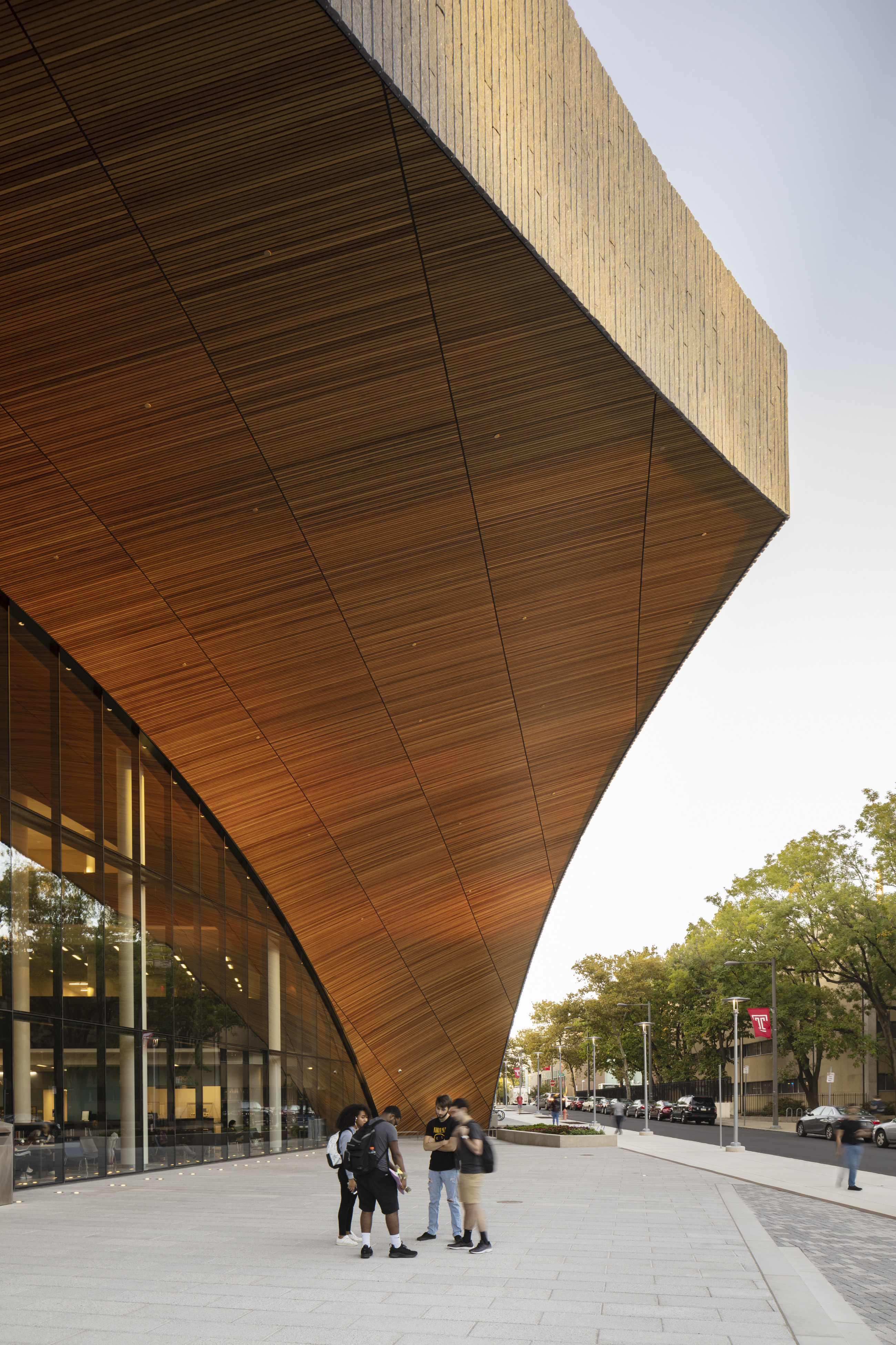Charles Library at Temple University by Snøhetta - Architizer