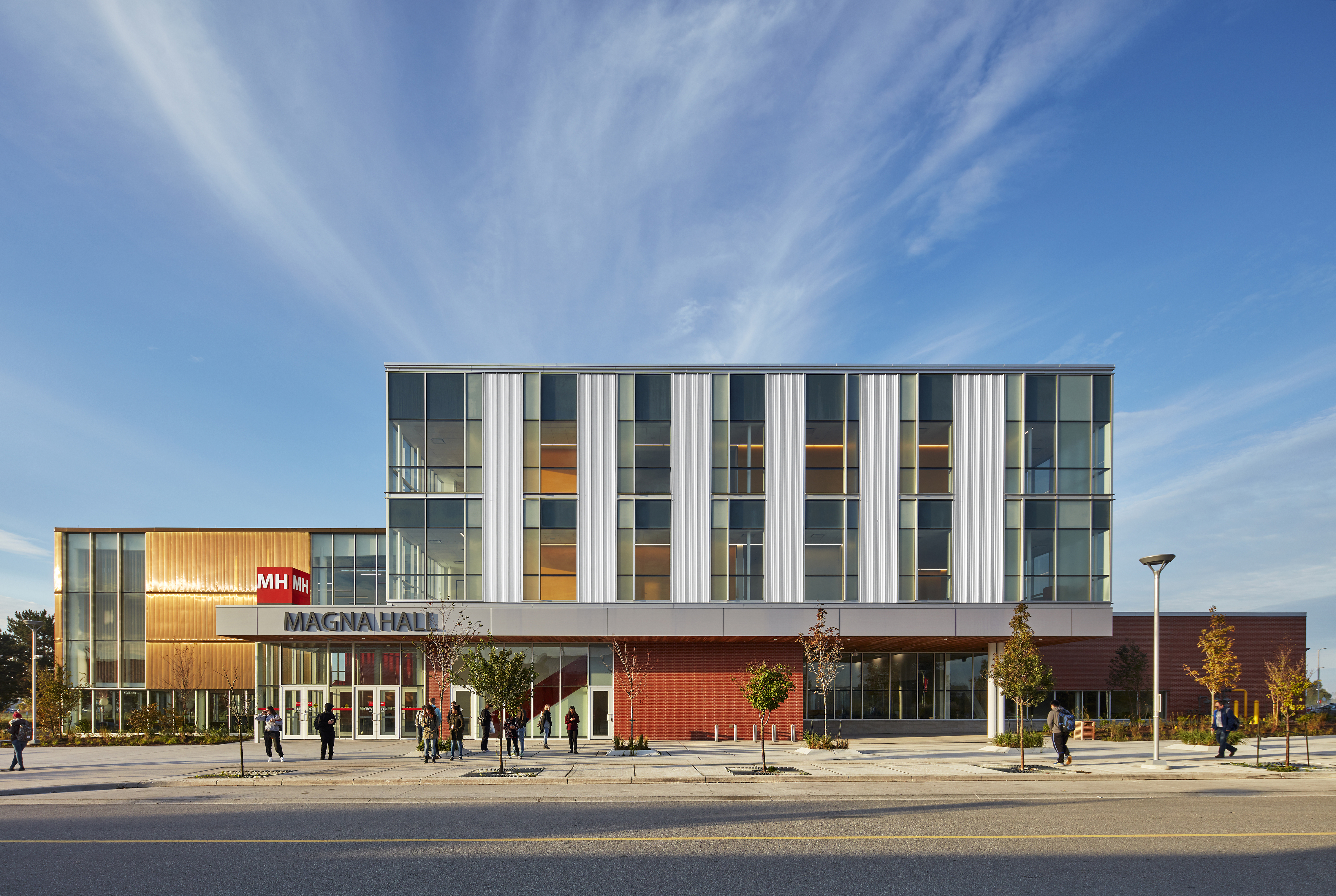 Seneca College Magna Hall by Montgomery Sisam Architects - Architizer