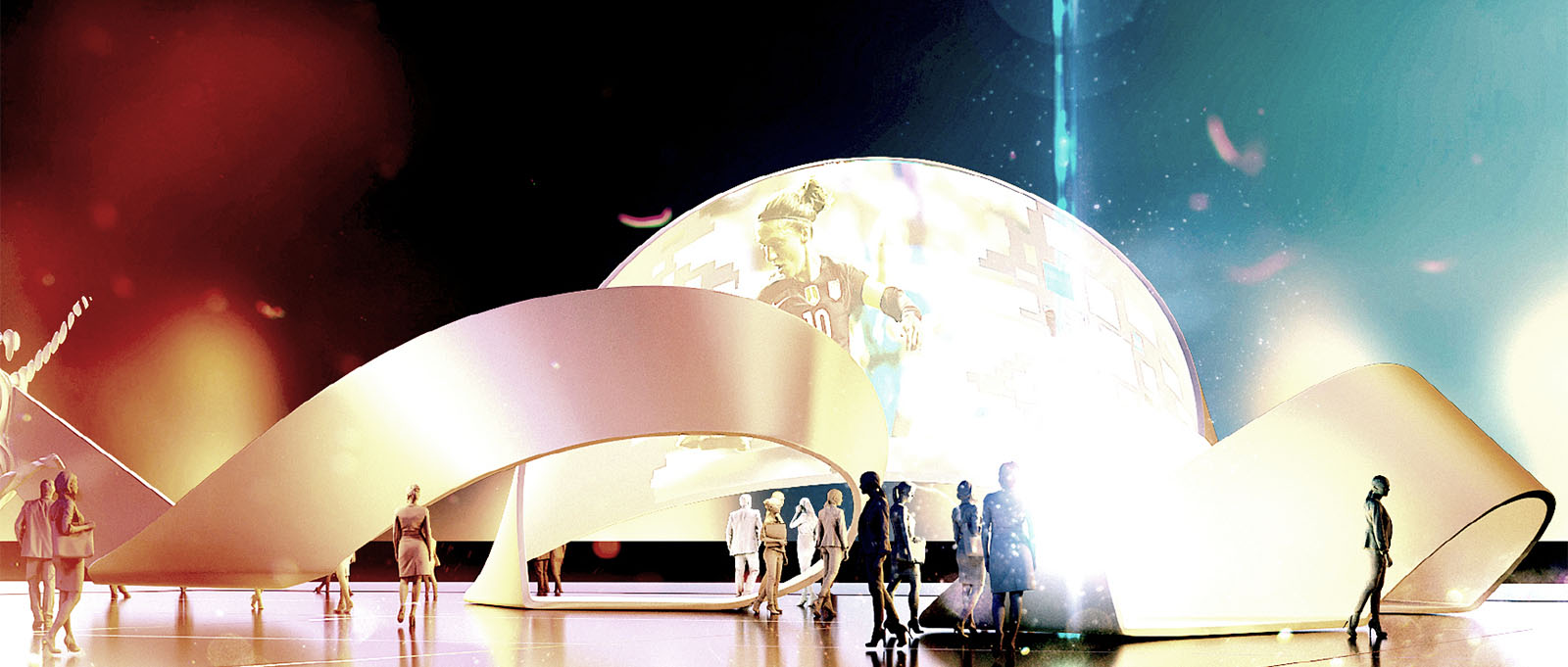 FIFA WWC 2019 -smart temporary pavilion by Oded Alony Architecture ...