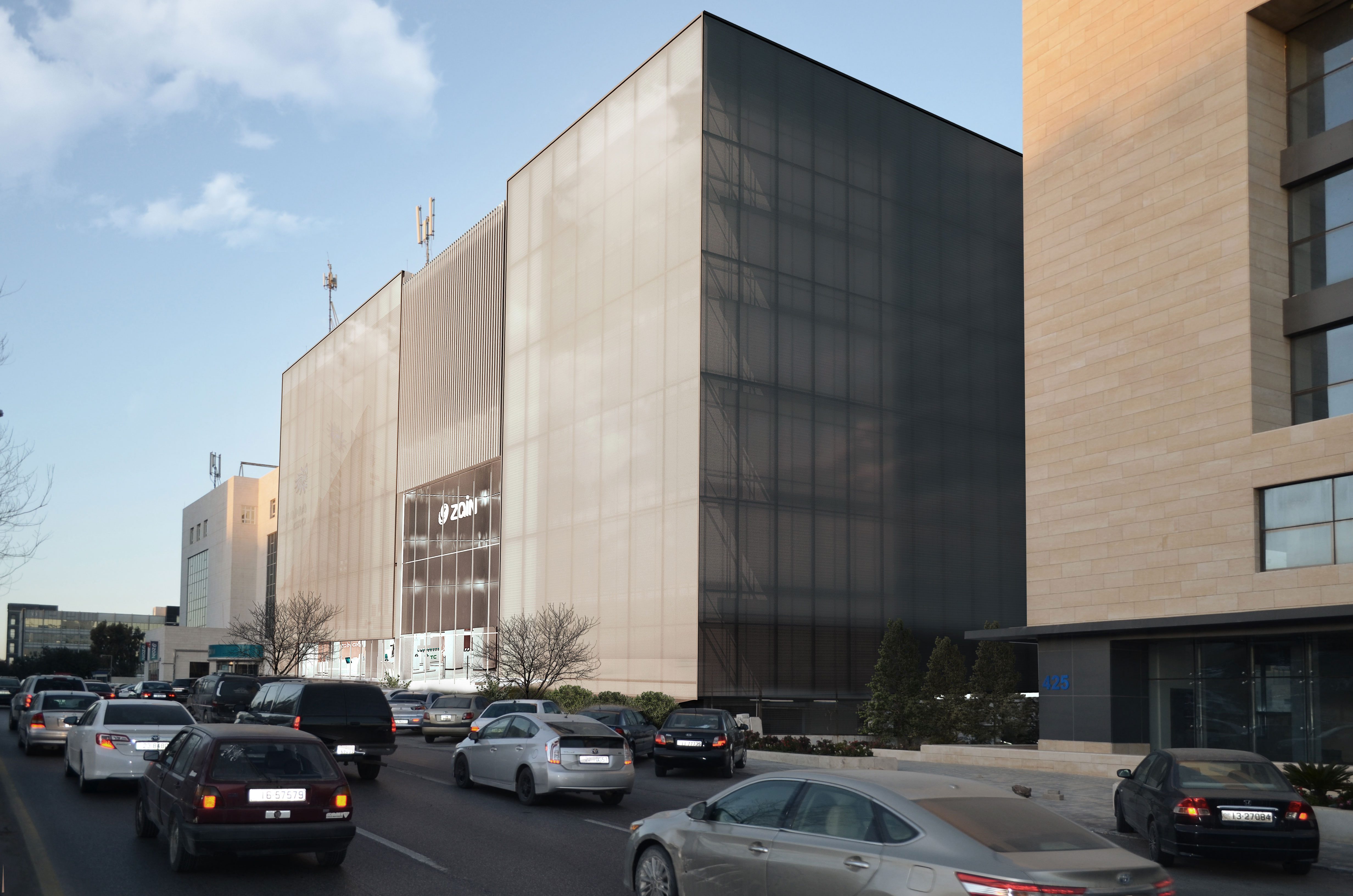 ZAIN FLAGSHIP SHOP & VIP SERVICE AREA by Uraiqat Architects - Architizer