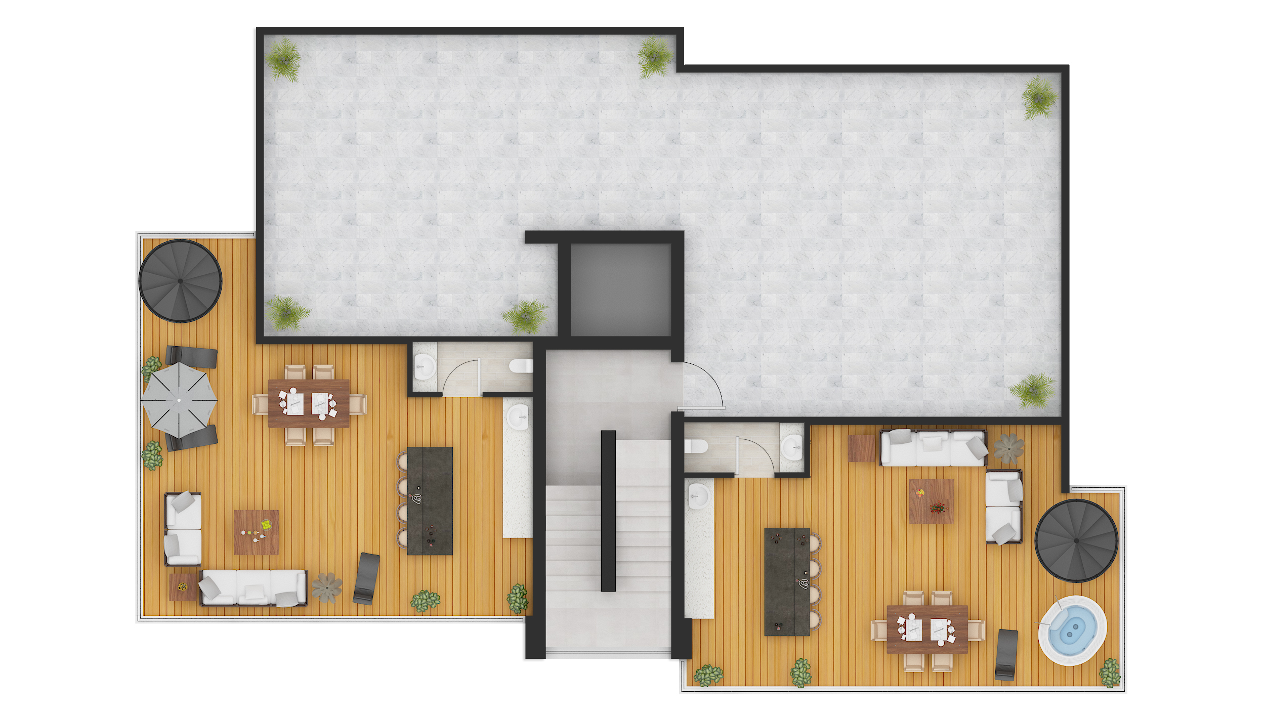 Residential 2D Floor Plan Rendering Services by JS Engineering ...