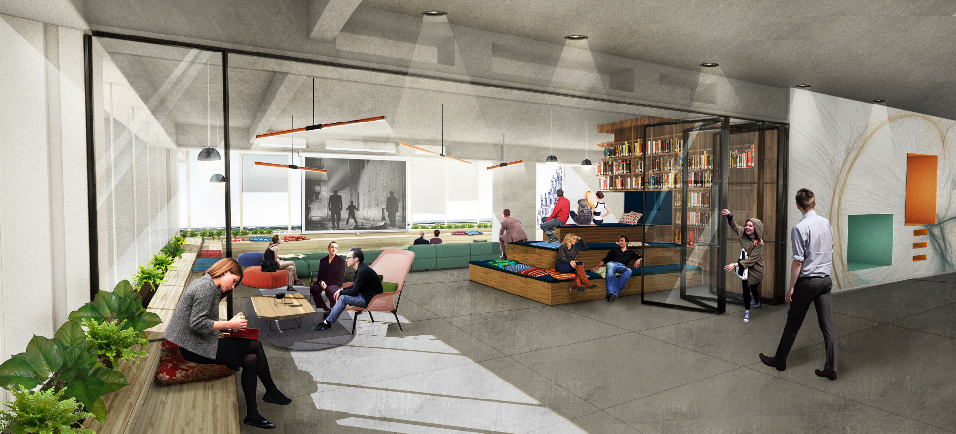 Broadway Technology HQ by Echo Design + Architecture, P.C - Architizer