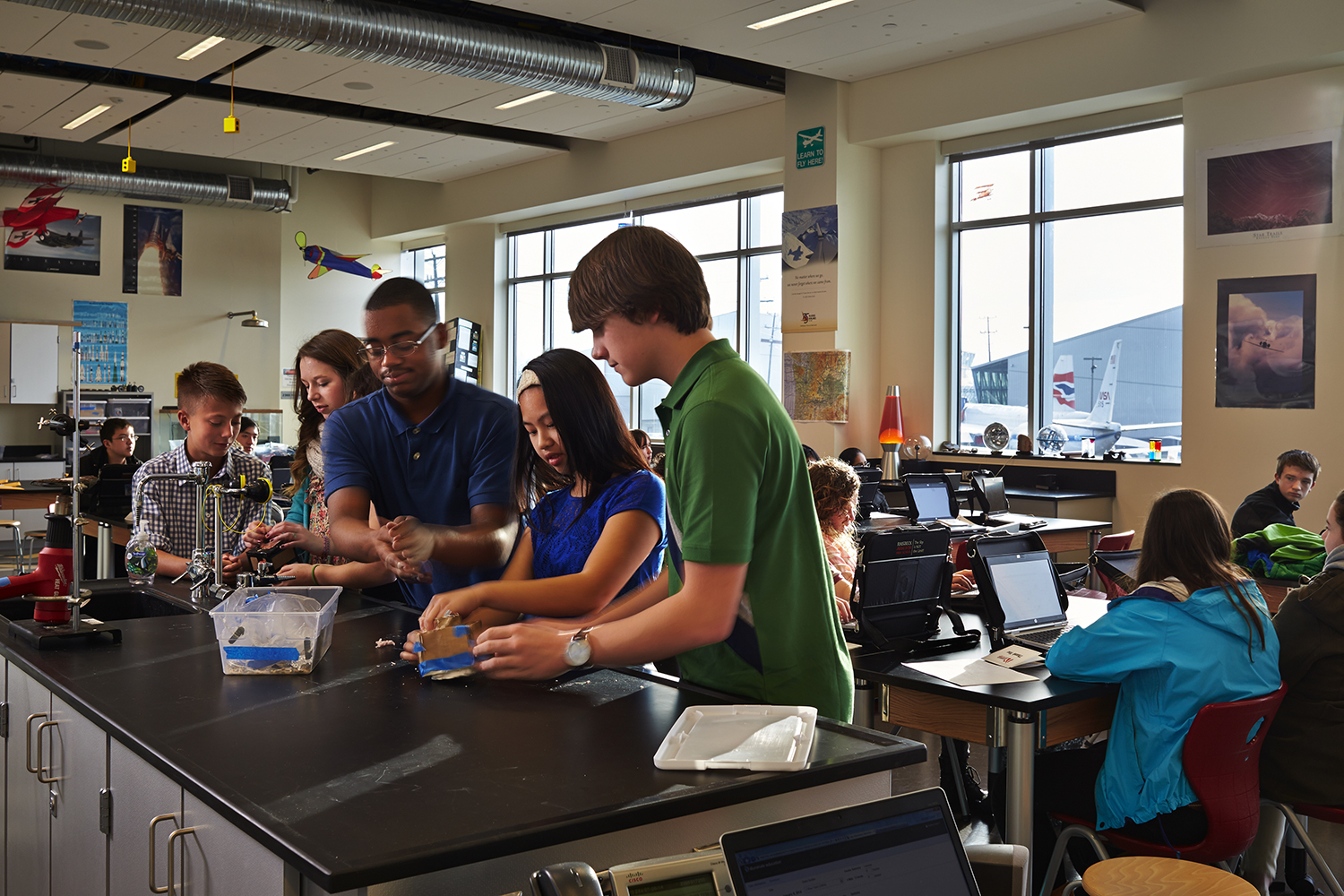 Raisbeck Aviation High School by Bassetti Architects, A Design Studio ...