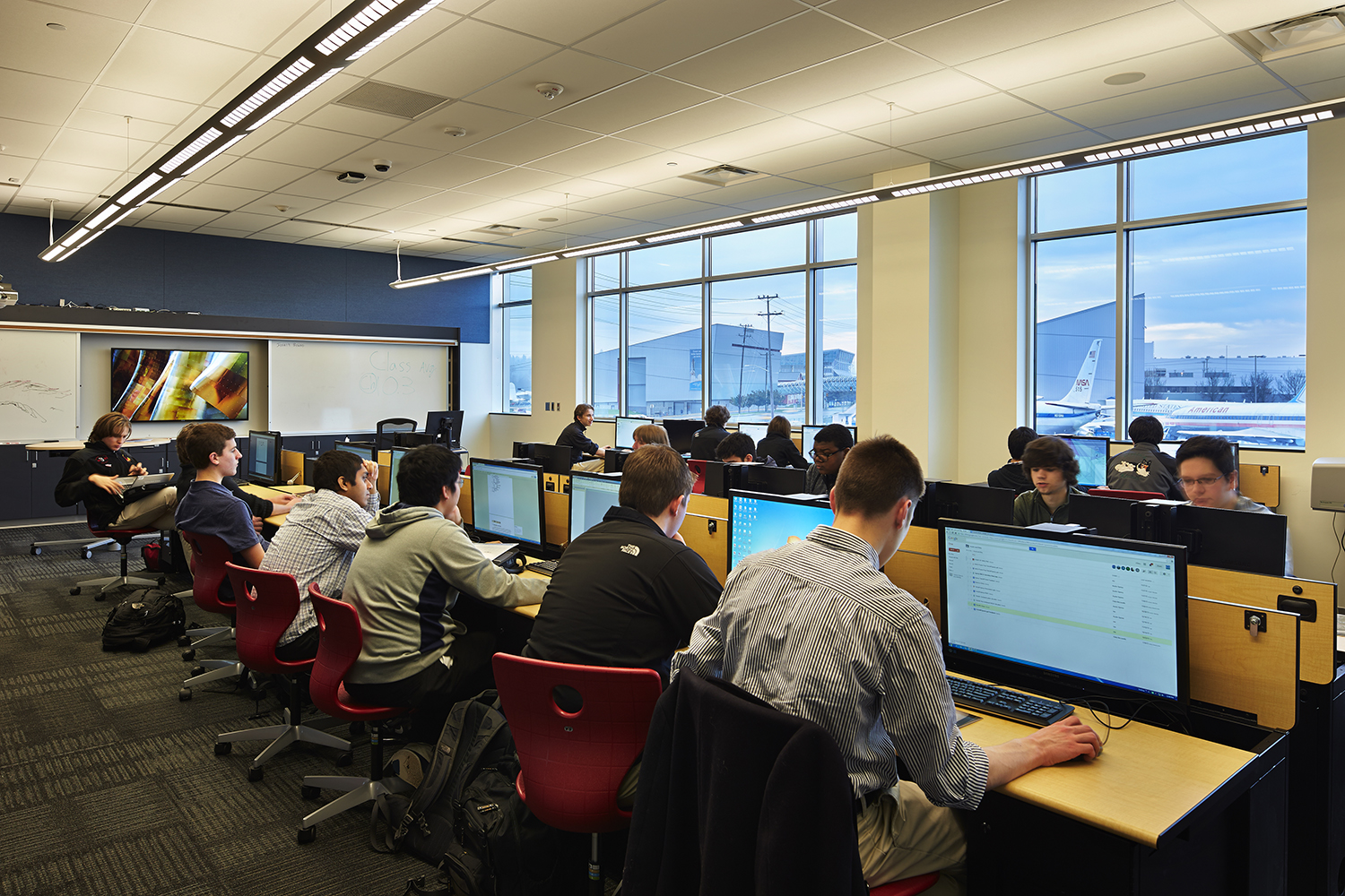 Raisbeck Aviation High School by Bassetti Architects, A Design Studio ...