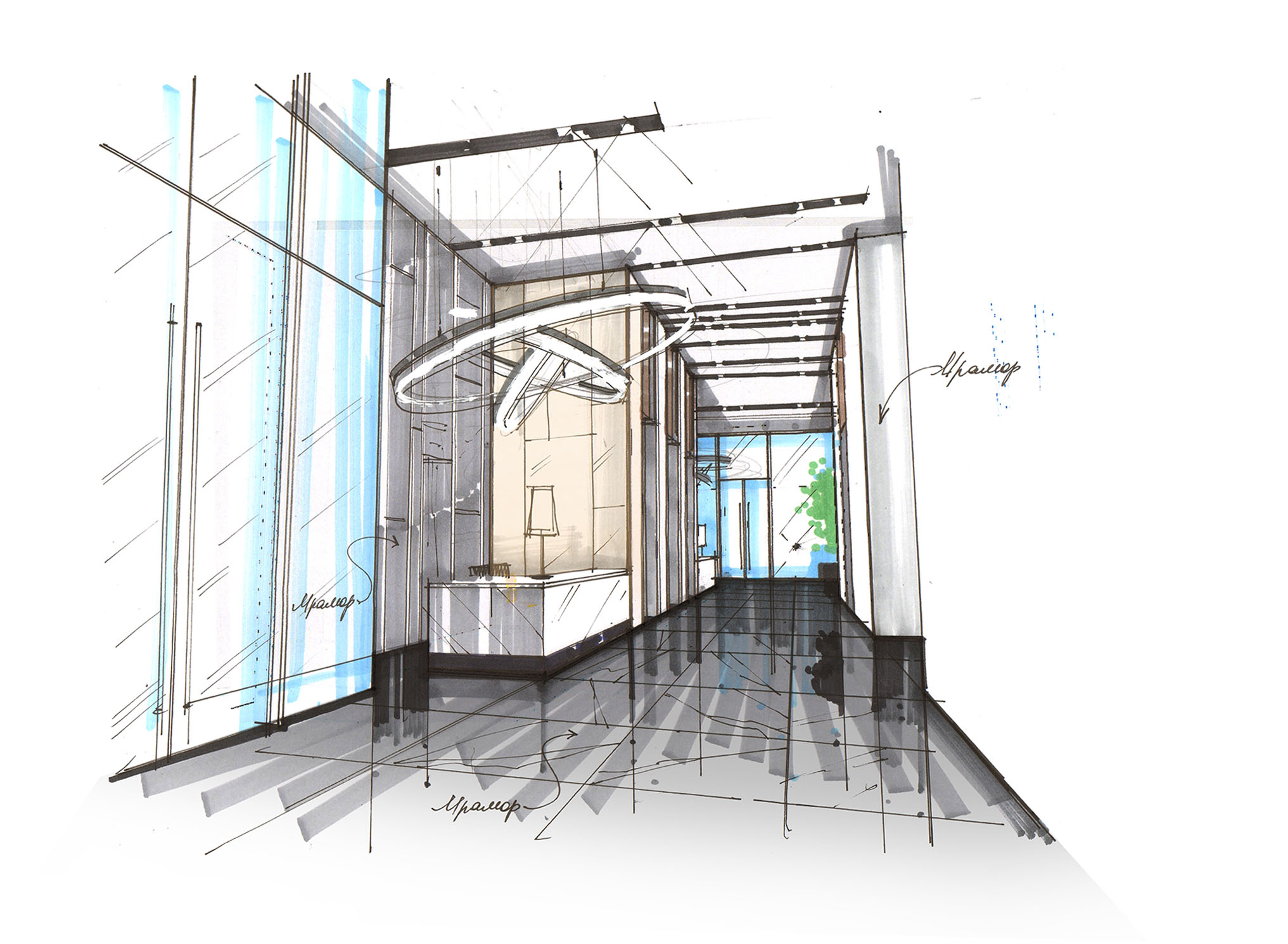 Aura Business Center Interior by INK Architects - Architizer