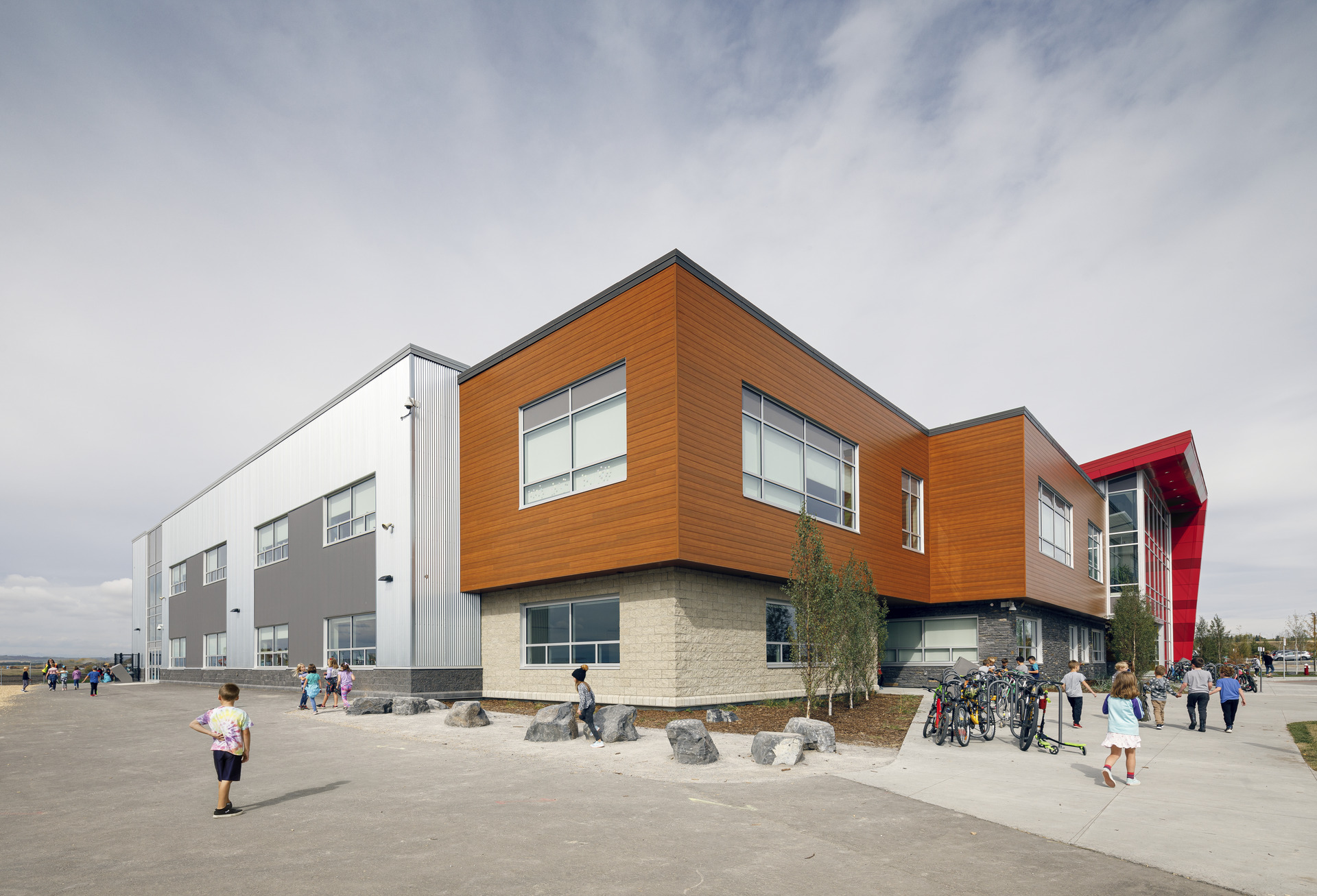 Meadow Ridge K to 9 School by Group 2 Architecture Interior Design Ltd ...