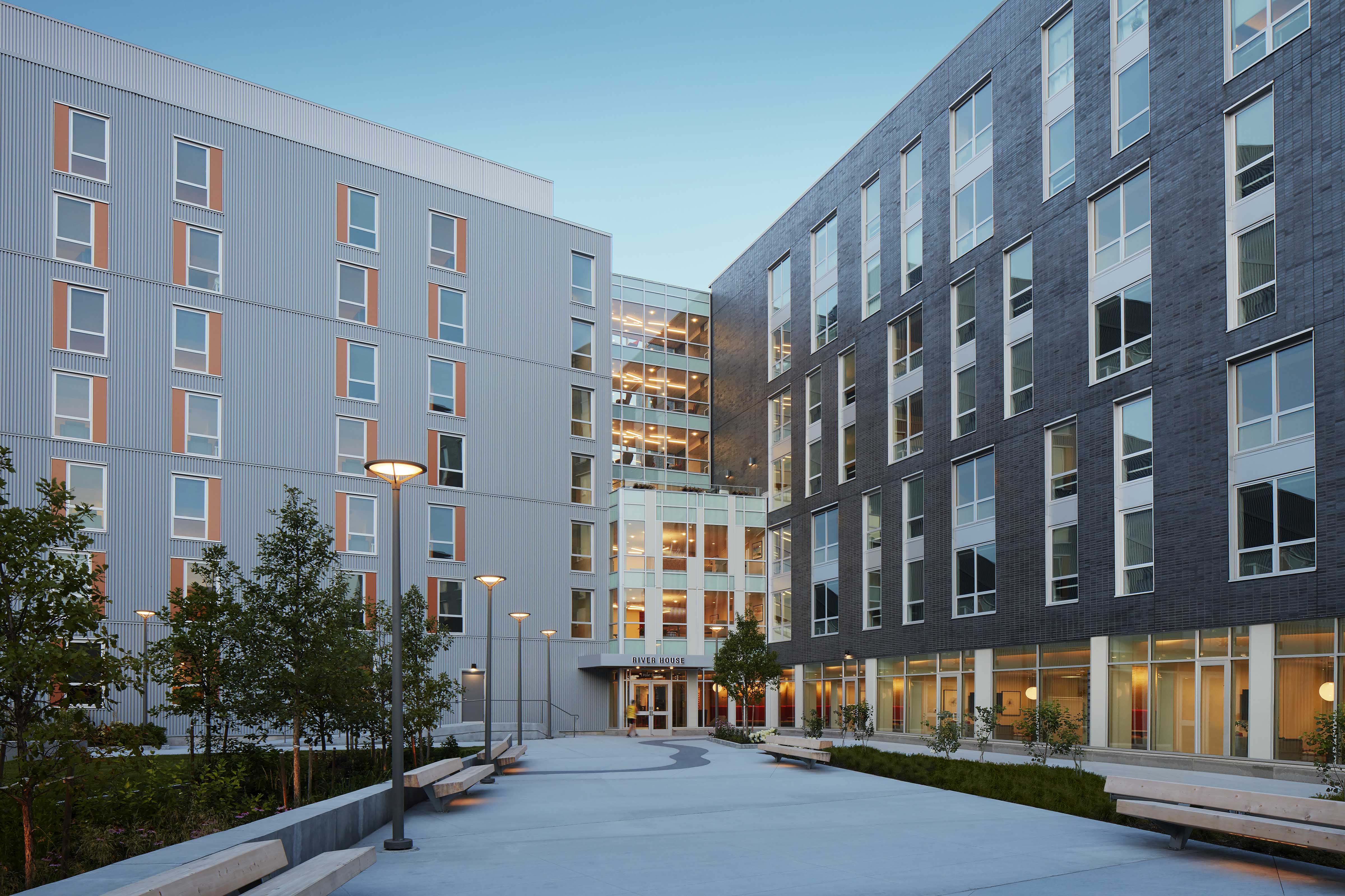 River House - Brown University Graduate Housing by SGA - Architizer
