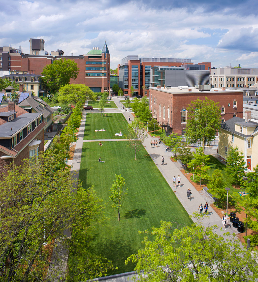 Brown University Walk by Todd Rader + Amy Crews Architecture Landscape ...