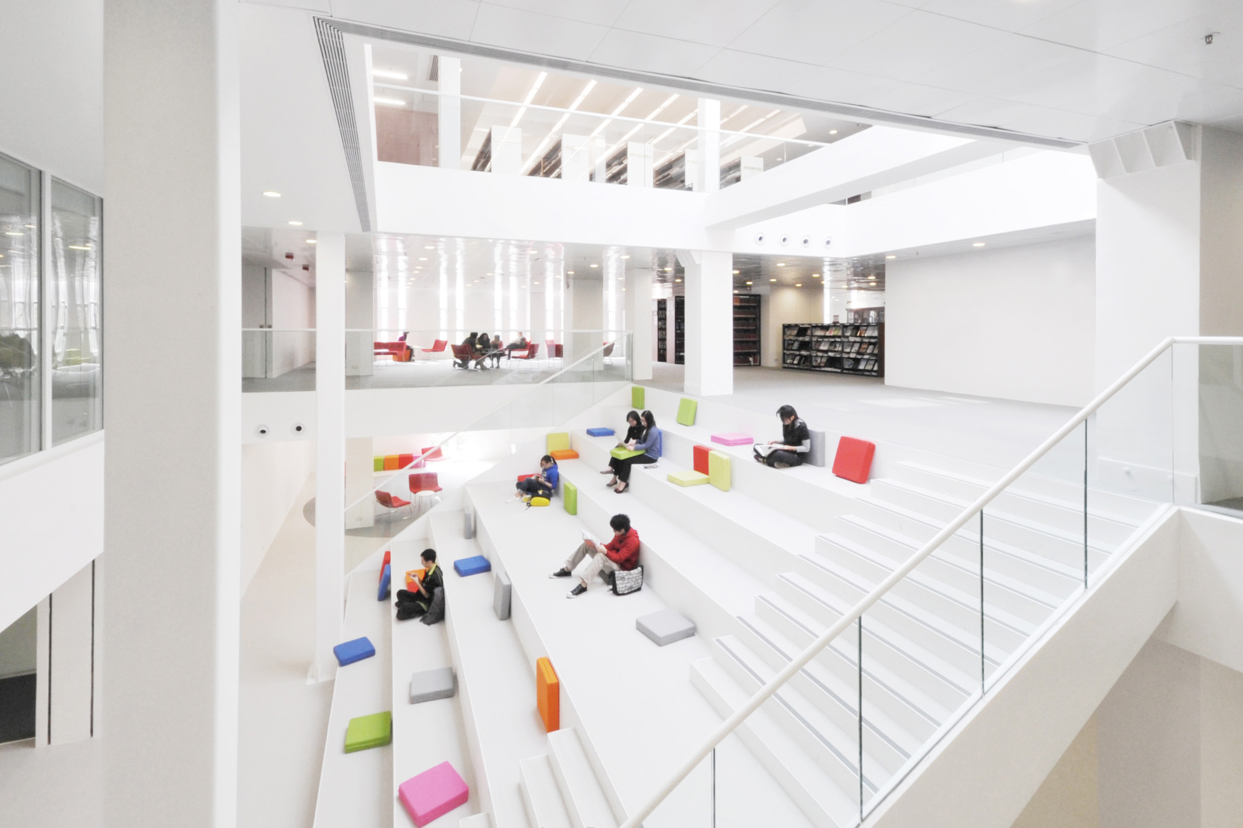 University Library Spatial Reorganization & Renovation by PangArchitect ...