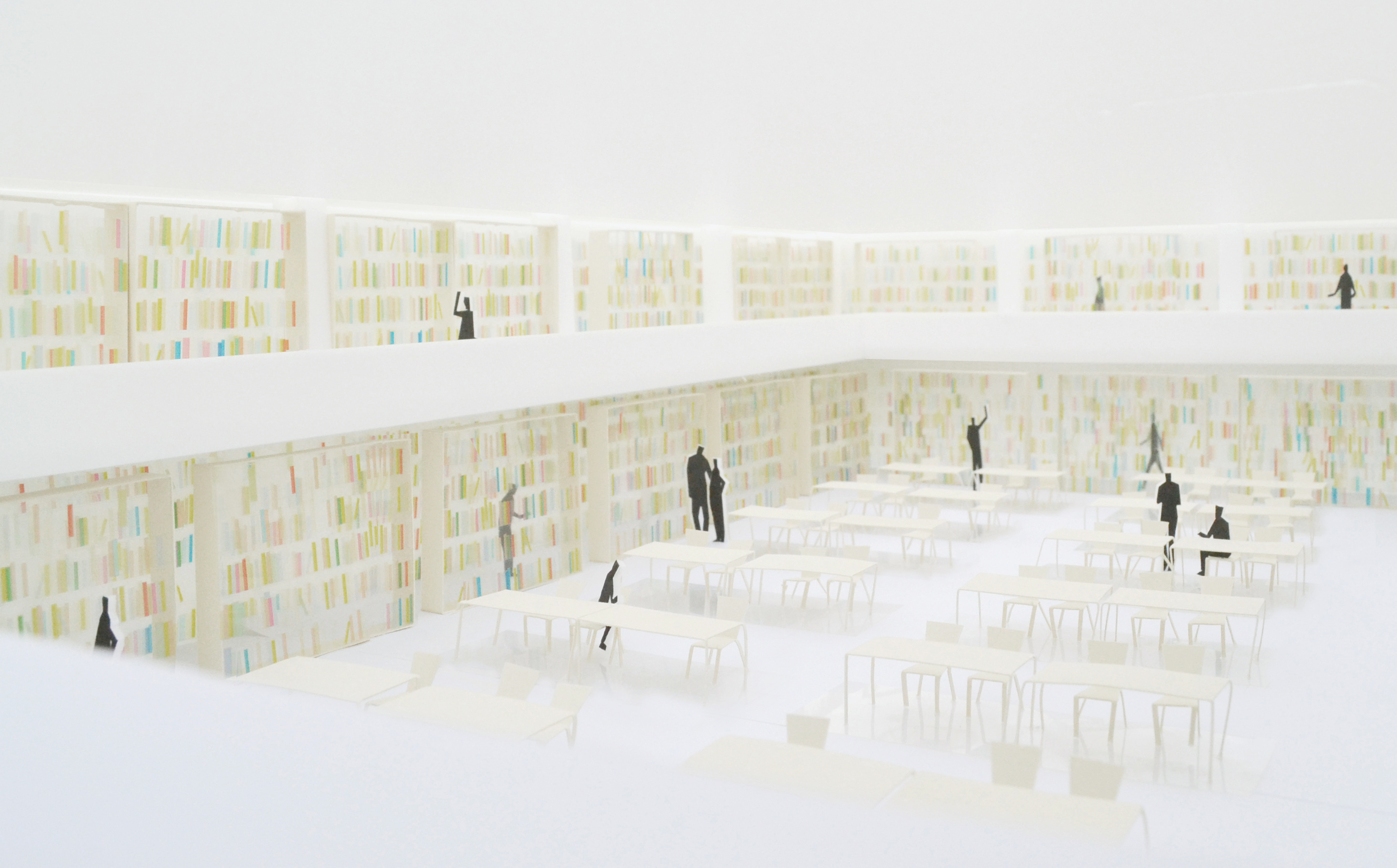 University Library Spatial Reorganization & Renovation by PangArchitect ...