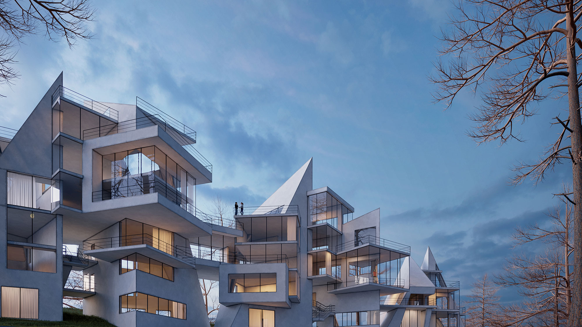 alanya vertical villas by Mado Architects - Architizer