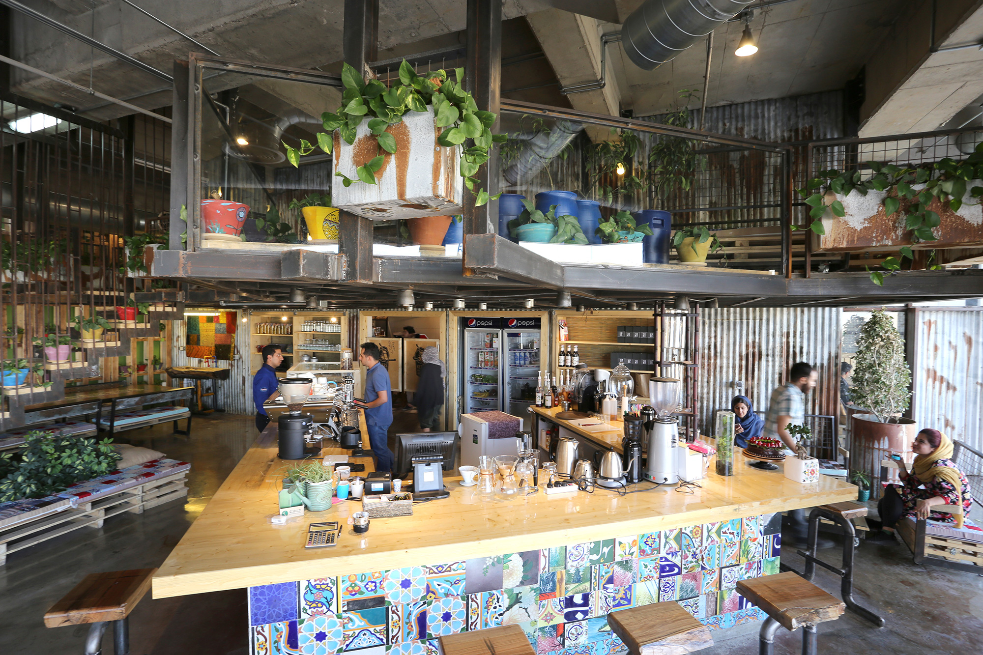 Idea 2809290: UPCYCLE CAFE ( FERDOWSI CAFE ) by AshariArchitects in ...