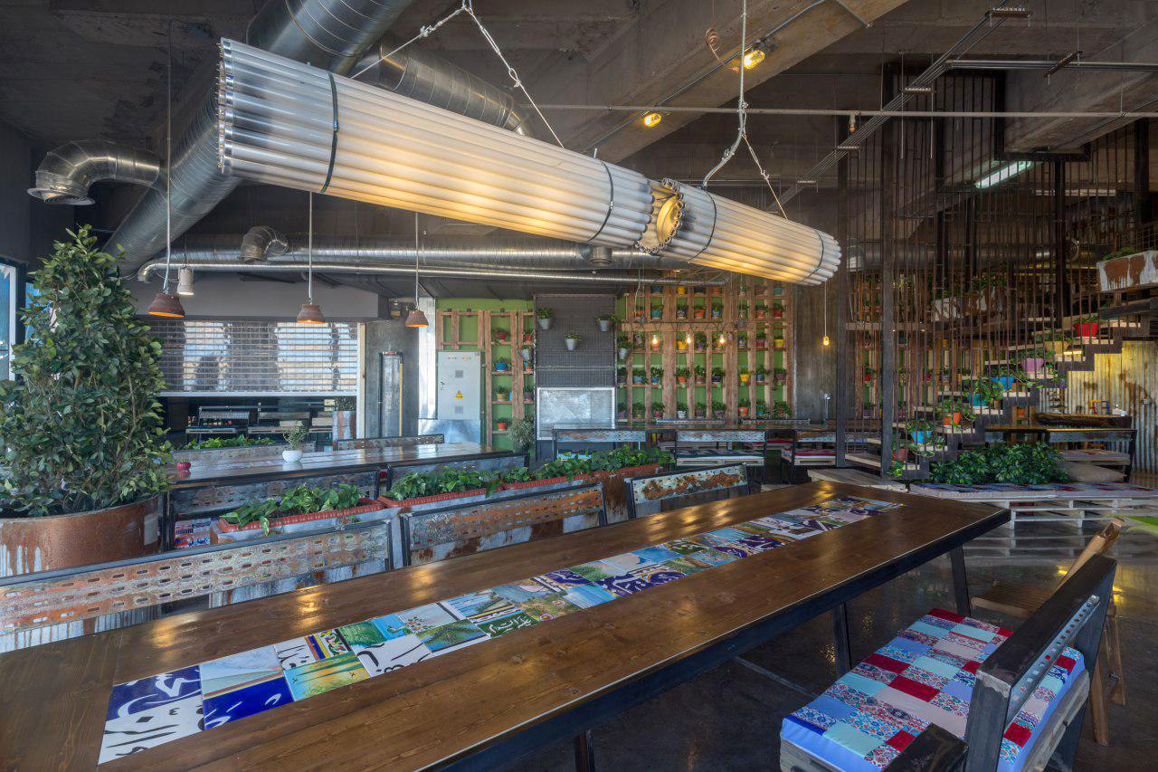 Idea 2809310: UPCYCLE CAFE ( FERDOWSI CAFE ) by AshariArchitects in ...