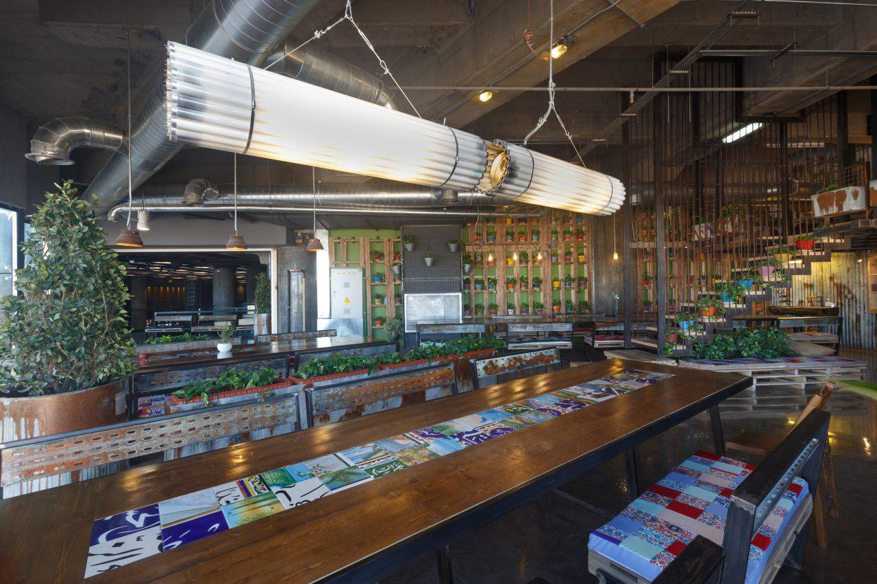 Idea 2809316: UPCYCLE CAFE ( FERDOWSI CAFE ) by AshariArchitects in ...