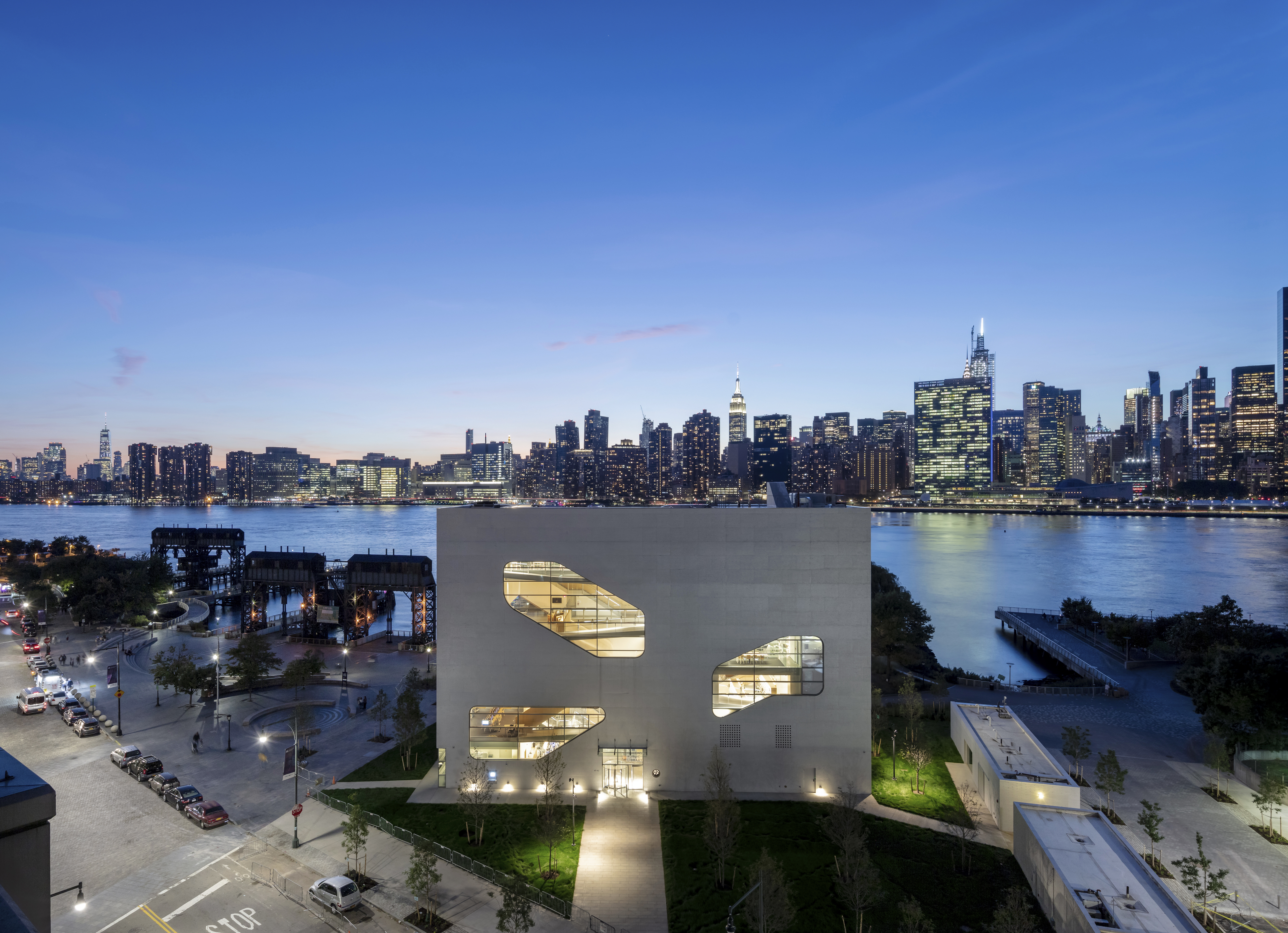 Hunters Point Library by Steven Holl Architects - Architizer