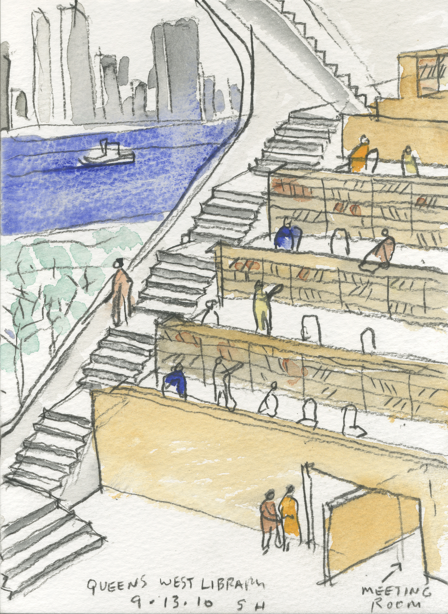 Hunters Point Library by Steven Holl Architects - Architizer