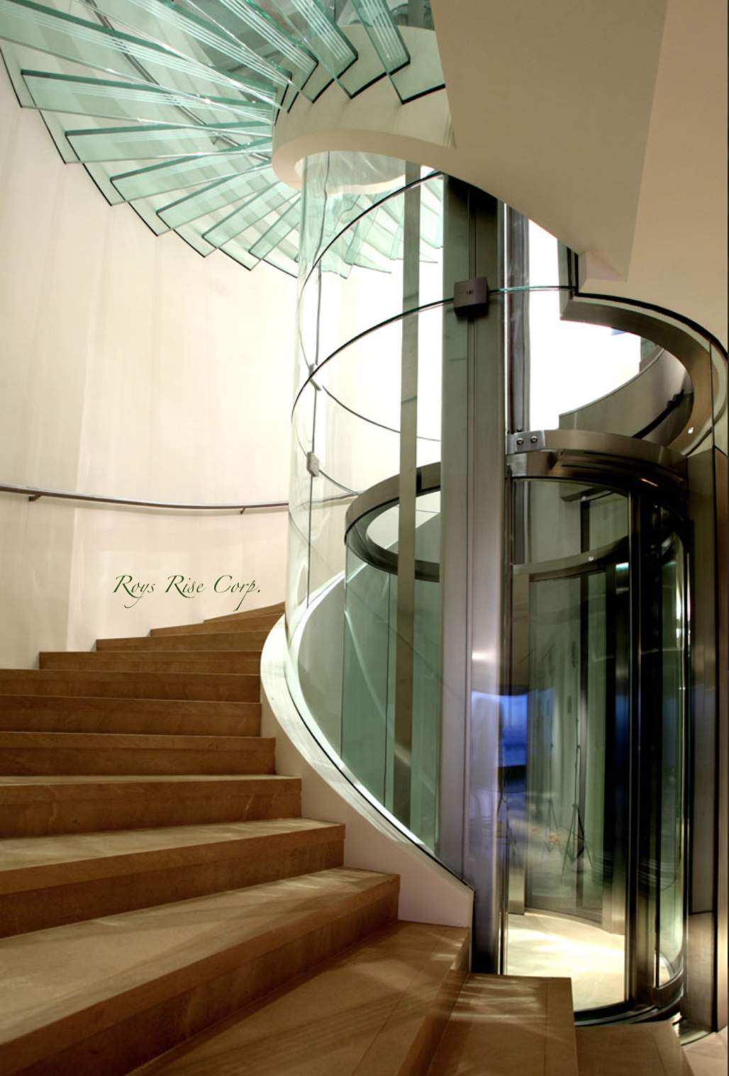 Round Glass Elevator by Roys Rise Custom Elevator - Architizer