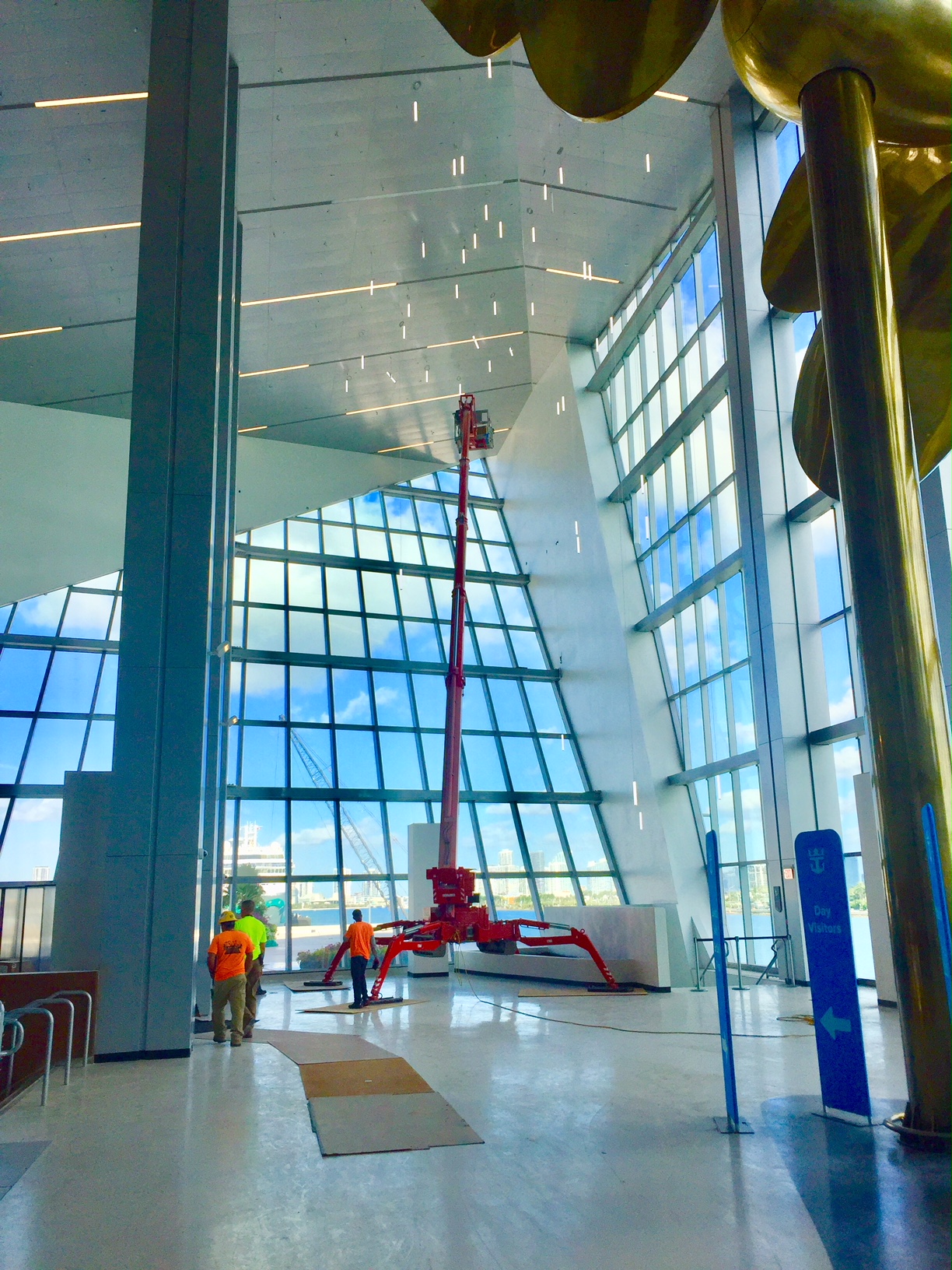 Port of Miami Royal Caribbean Cruise Terminal A "The Crown of Miami" by ...