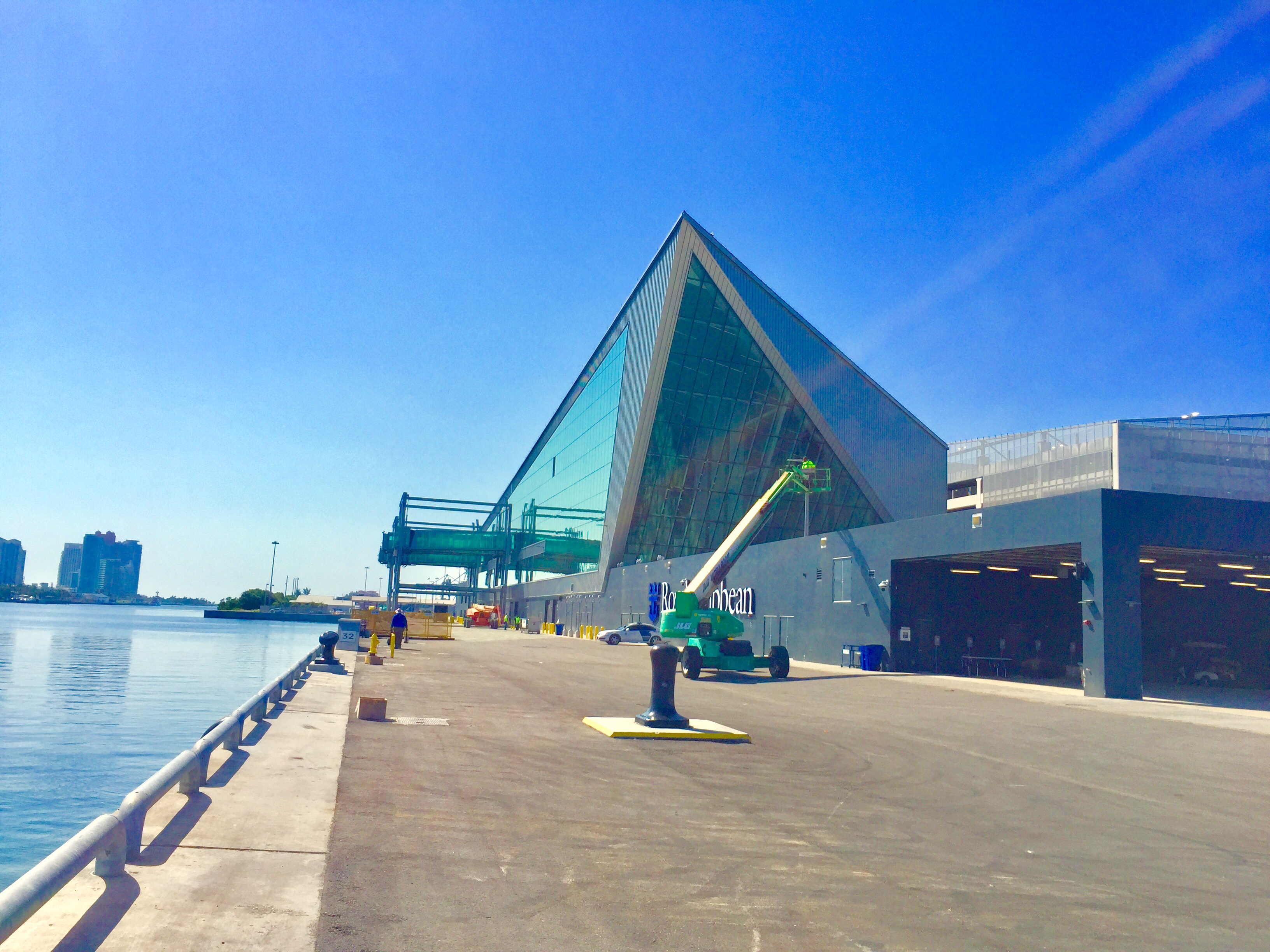 Port of Miami Royal Caribbean Cruise Terminal A "The Crown of Miami" by ...
