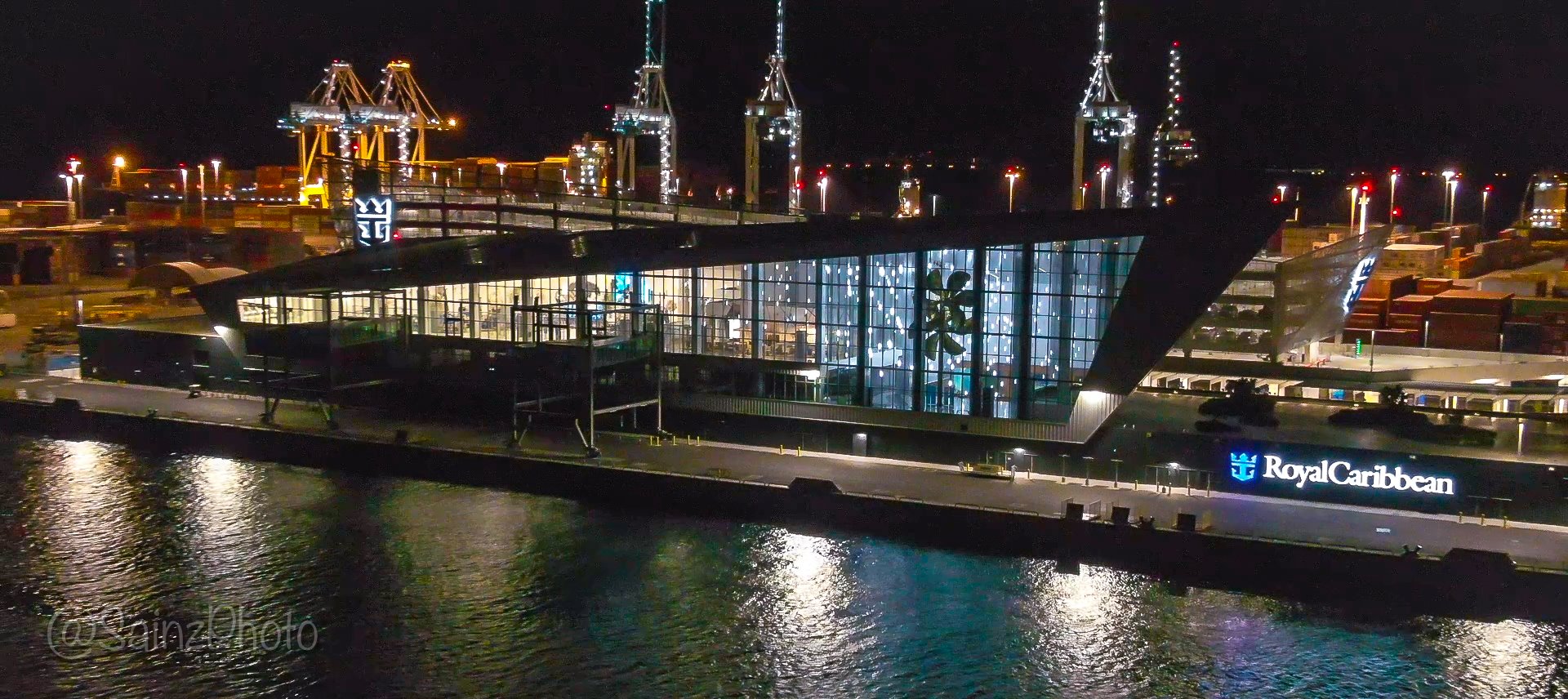 Port of Miami Royal Caribbean Cruise Terminal A "The Crown of Miami" by ...