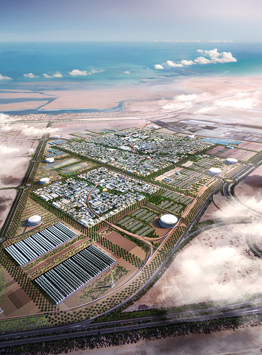 Masdar Sustainable City by VISIONARY ARCHITECTURE - Architizer