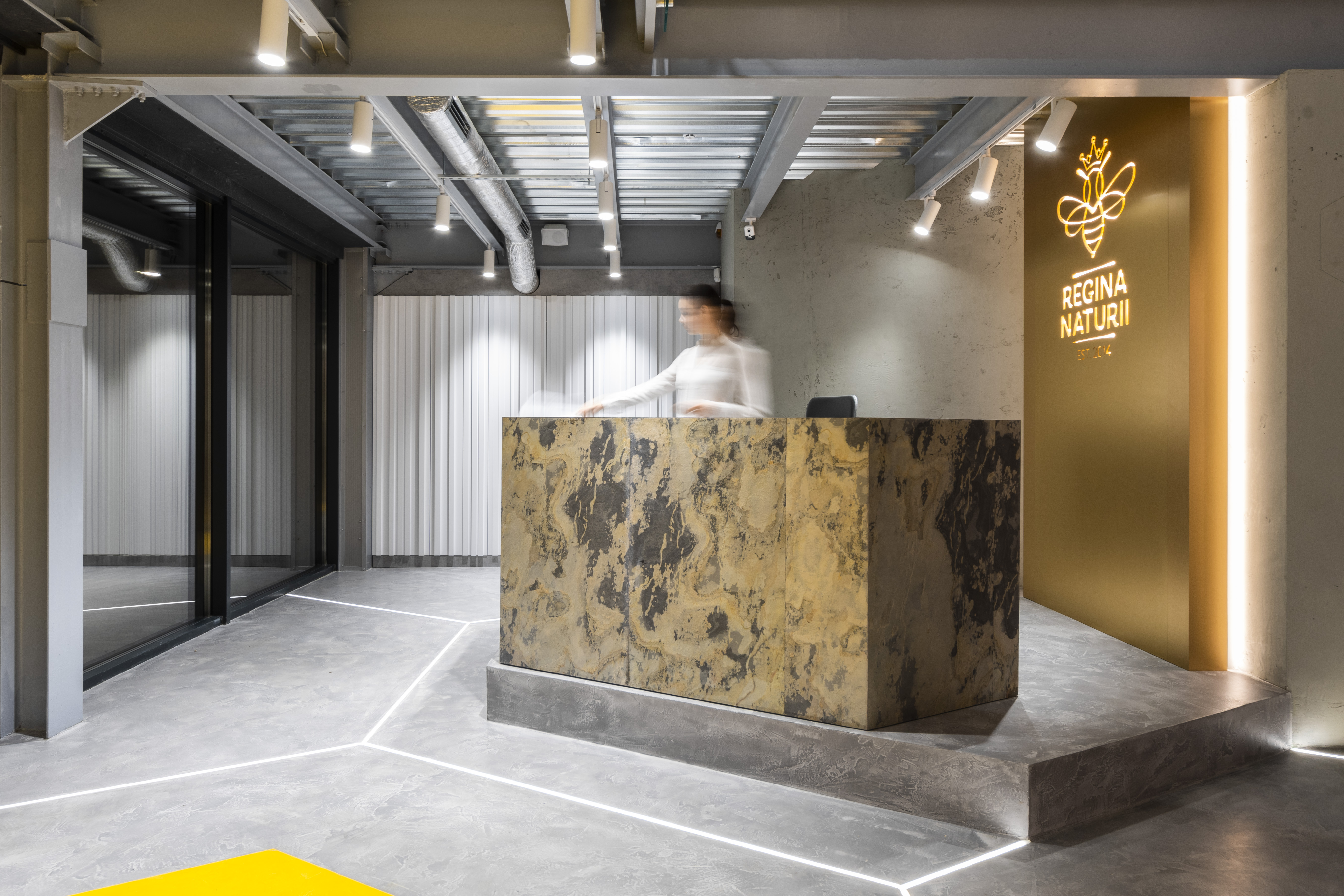 Honey factory office and shop by AB+Partners - Architizer