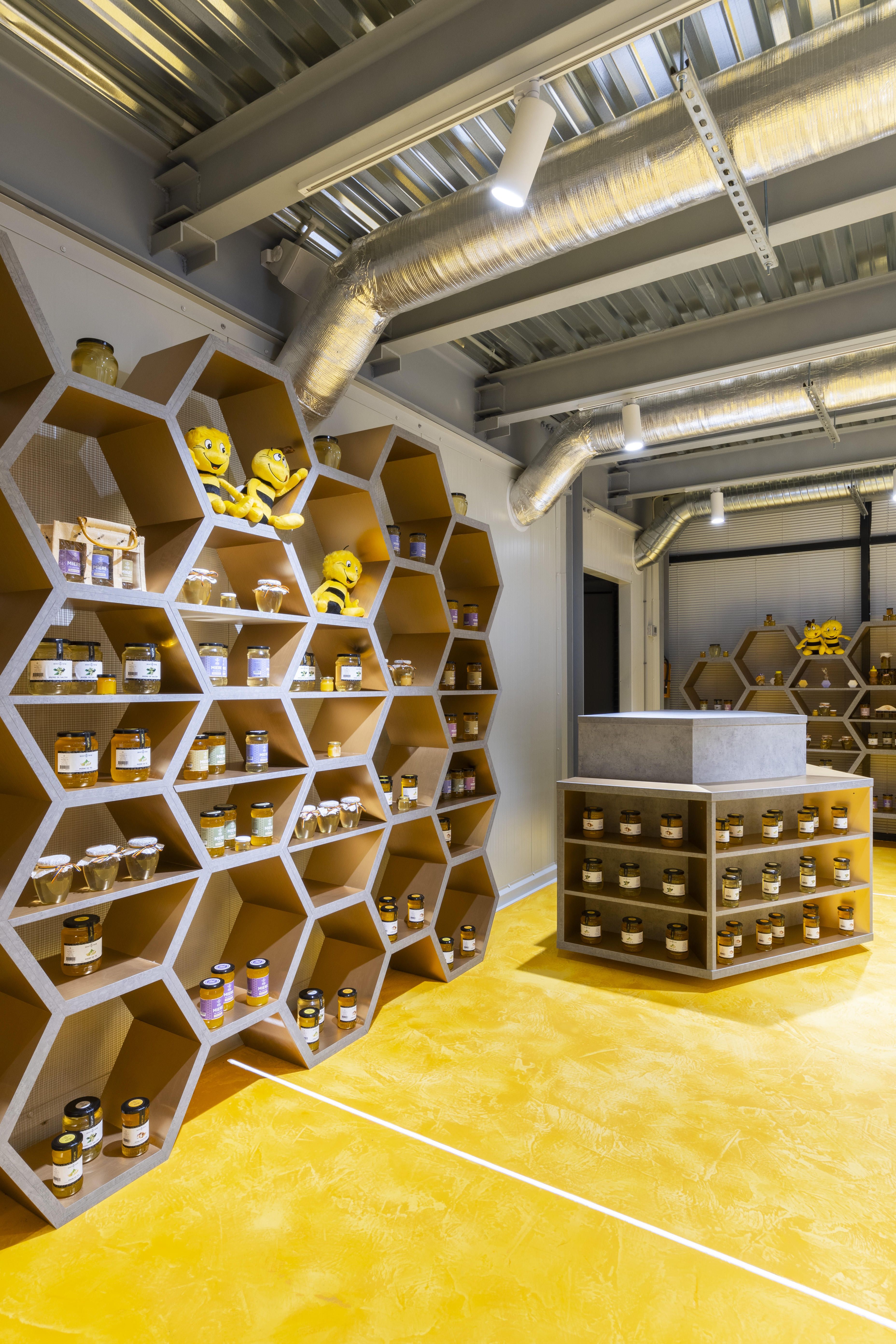 Honey factory office and shop by AB+Partners - Architizer