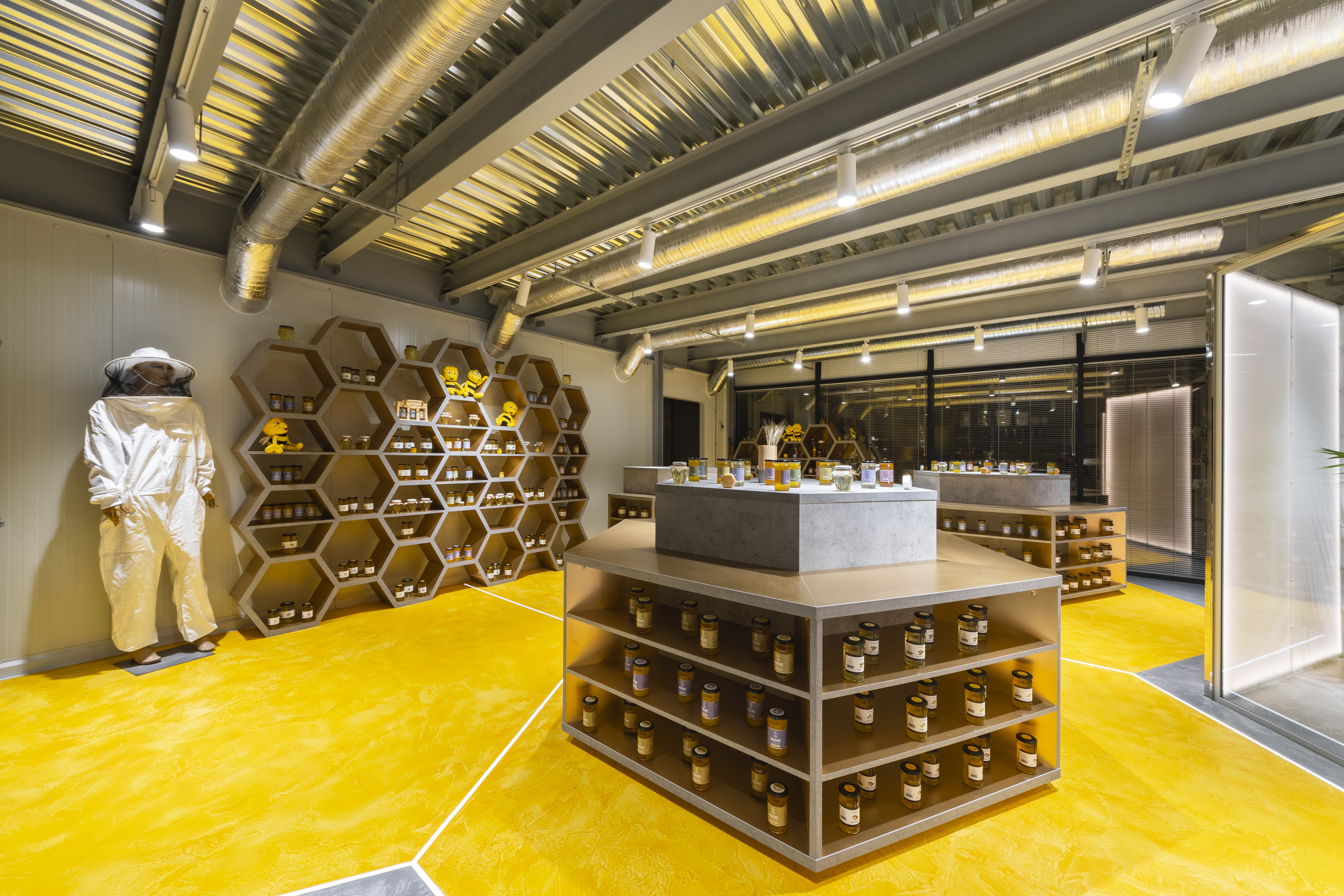 Honey factory office and shop by AB+Partners - Architizer
