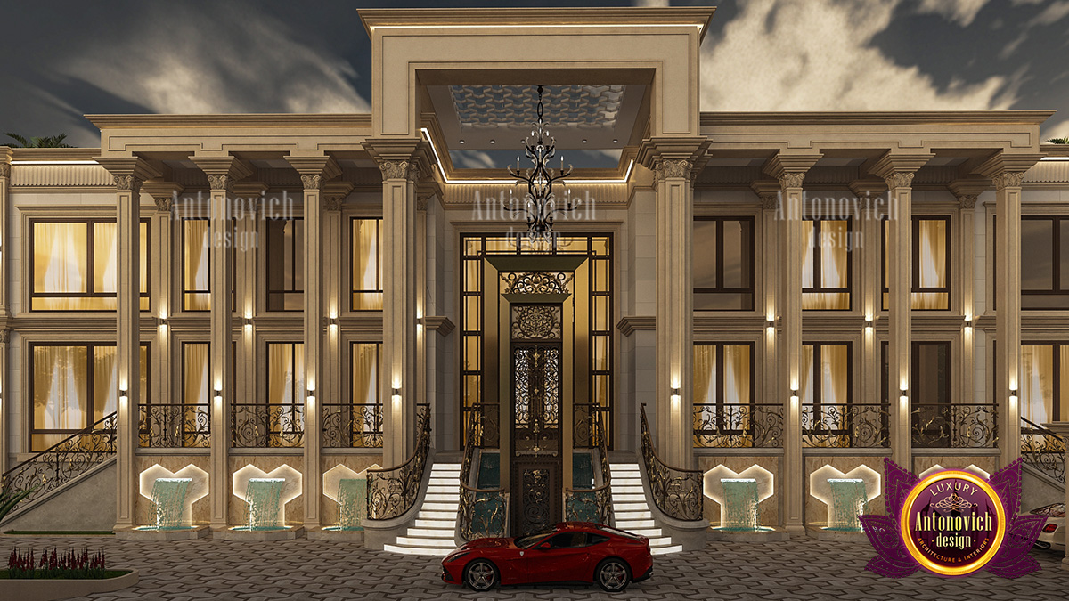 Magnificent Mansion Exterior Design by LUXURY ANTONOVICH DESIGN ...