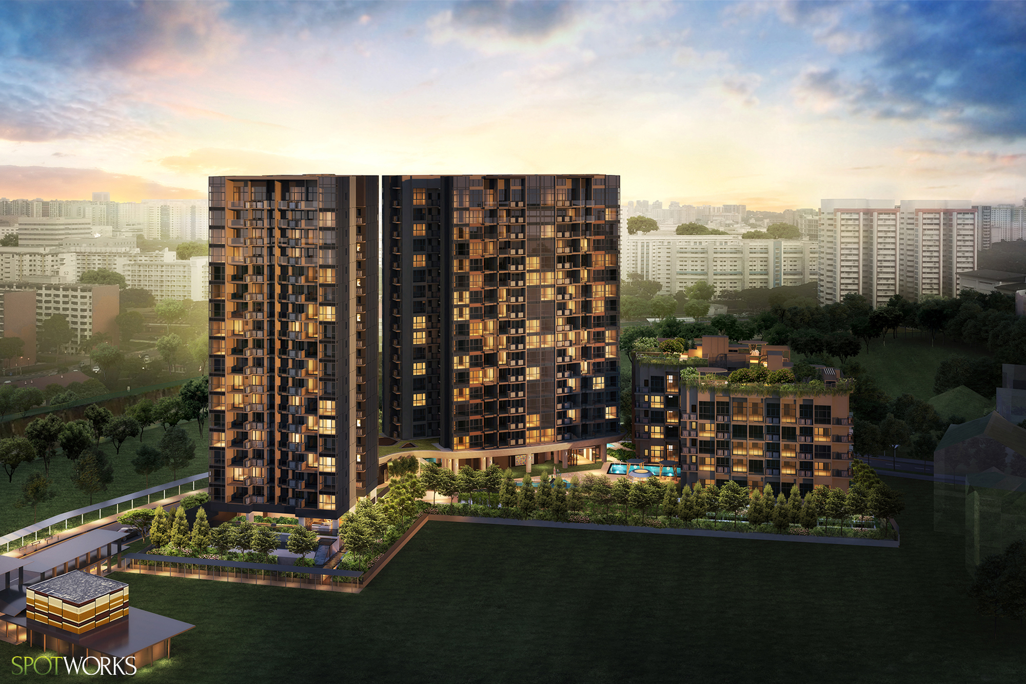 The Antares, Singapore by Spot Works - Architizer