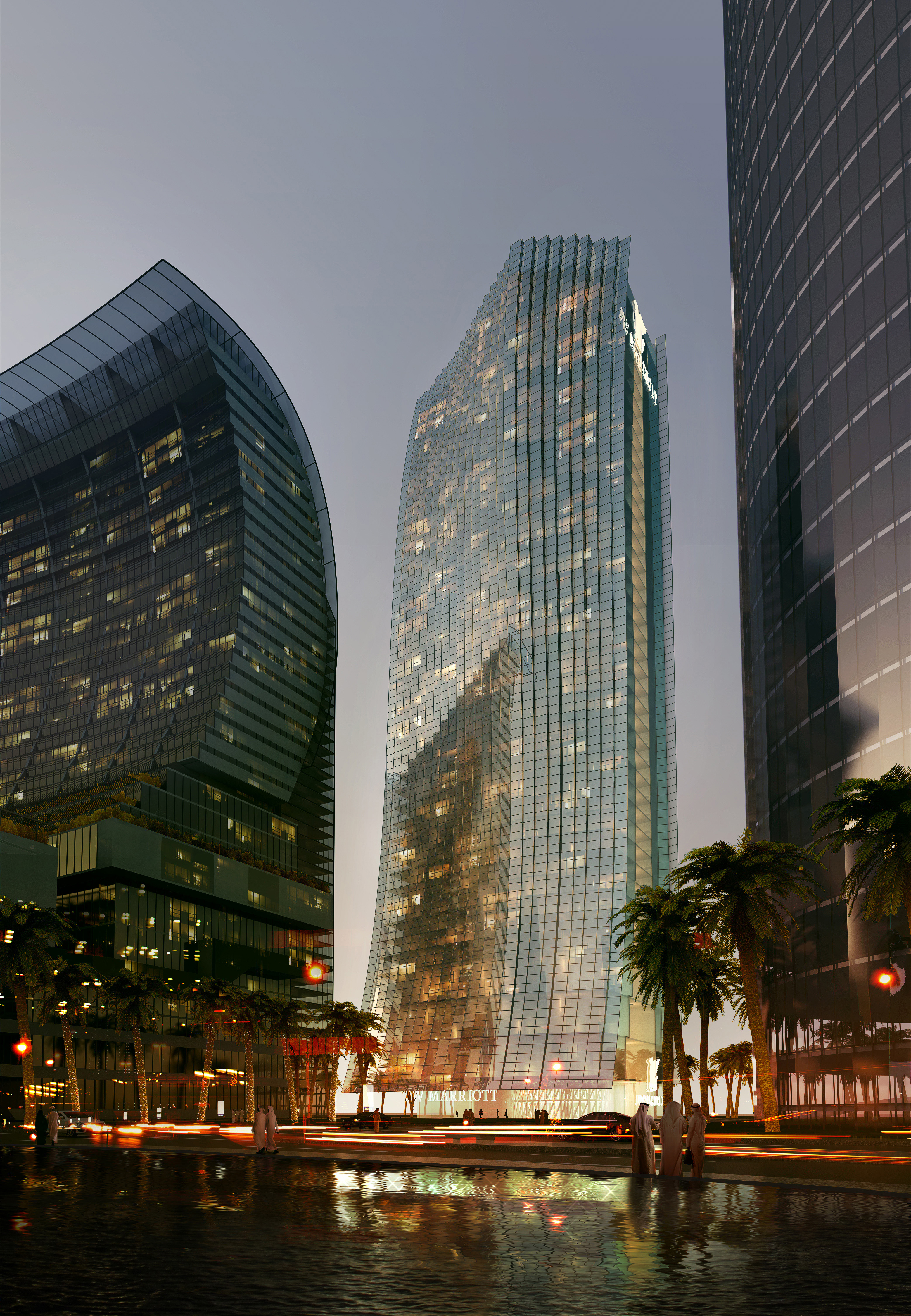 JW Marriott Hotel, Bahrain by Groupe-6 - Architizer