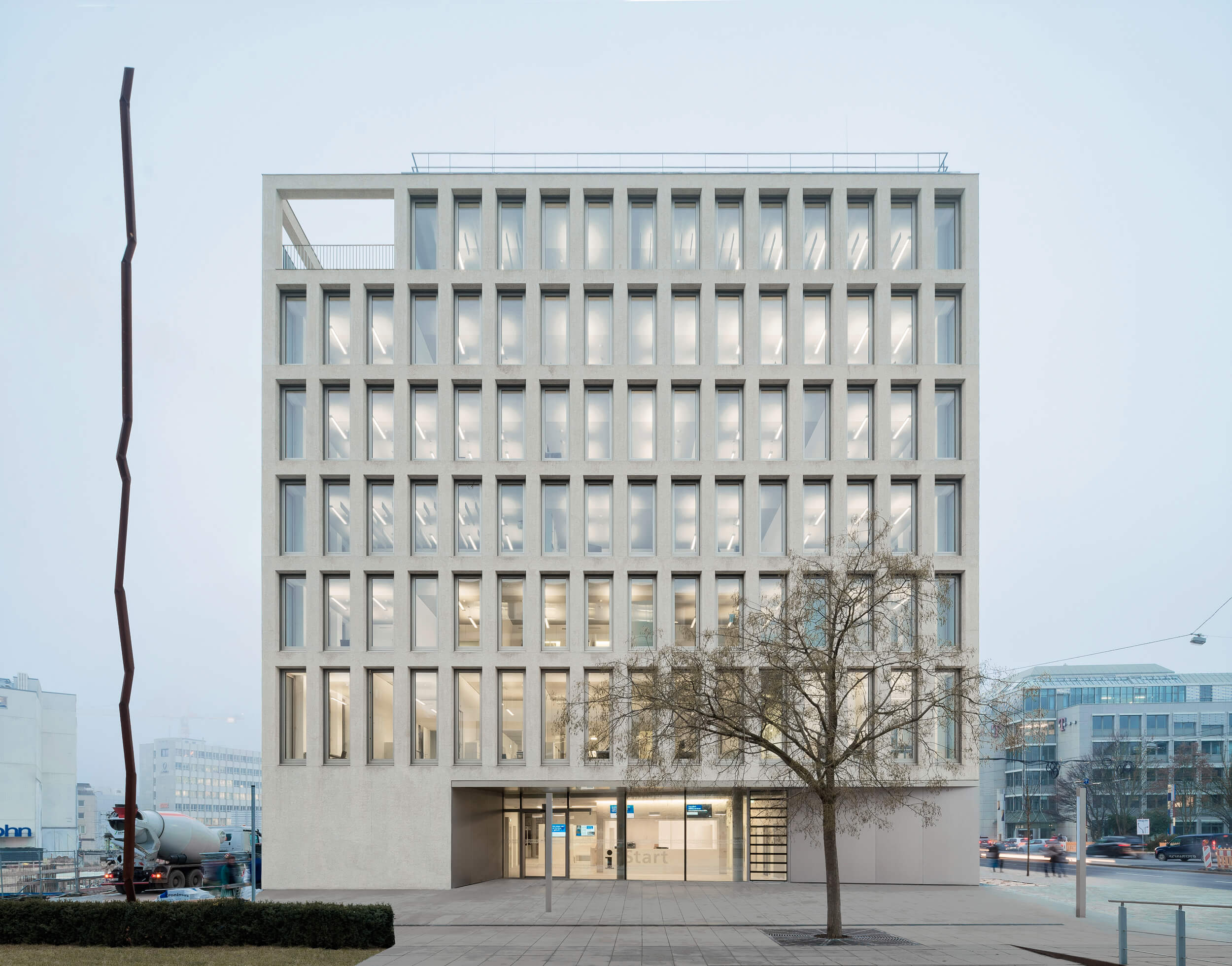 Citizen Service Center of the City of Ulm by bez + kock architekten bda ...