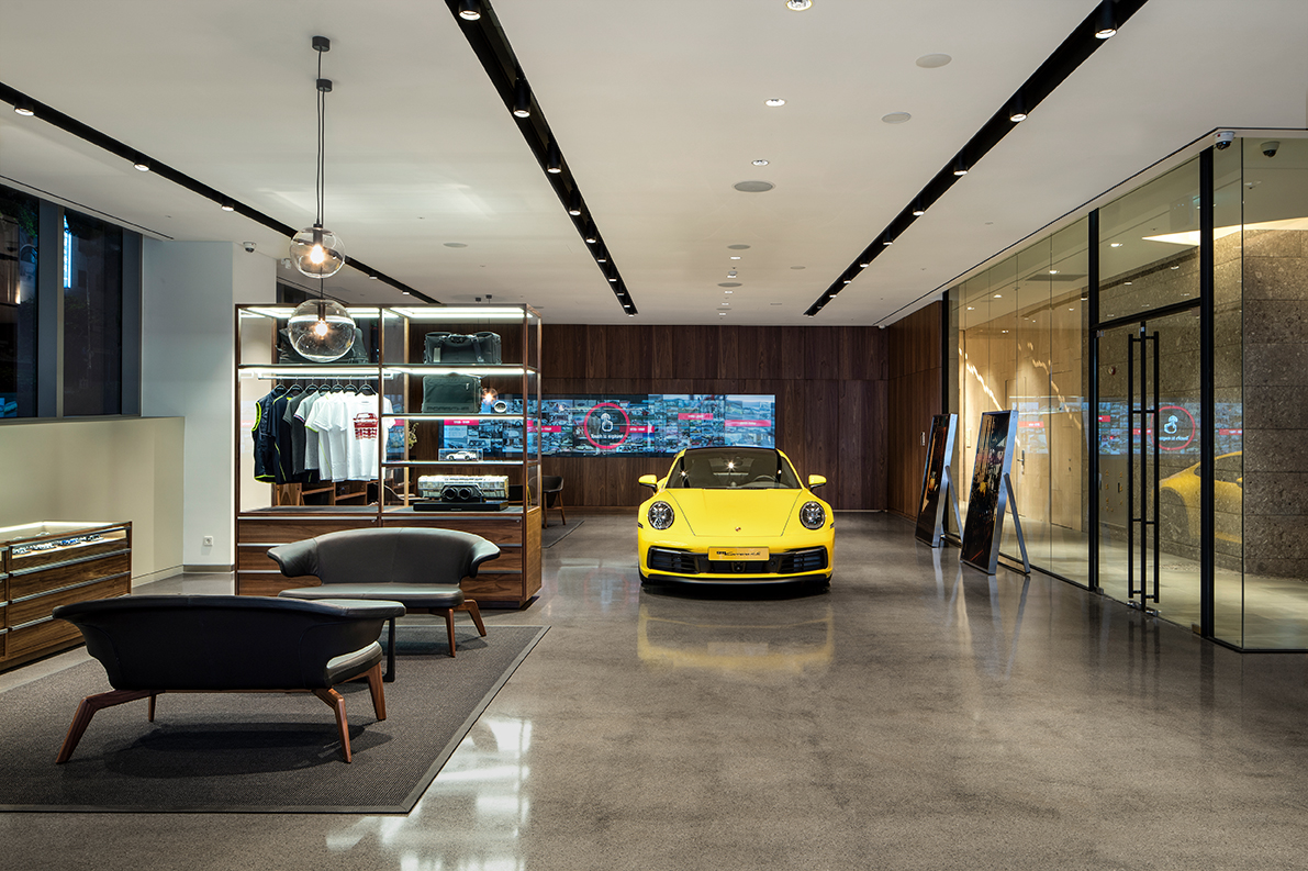 Porsche Studio Cheongdam by Designliga - Bureau for Visual ...