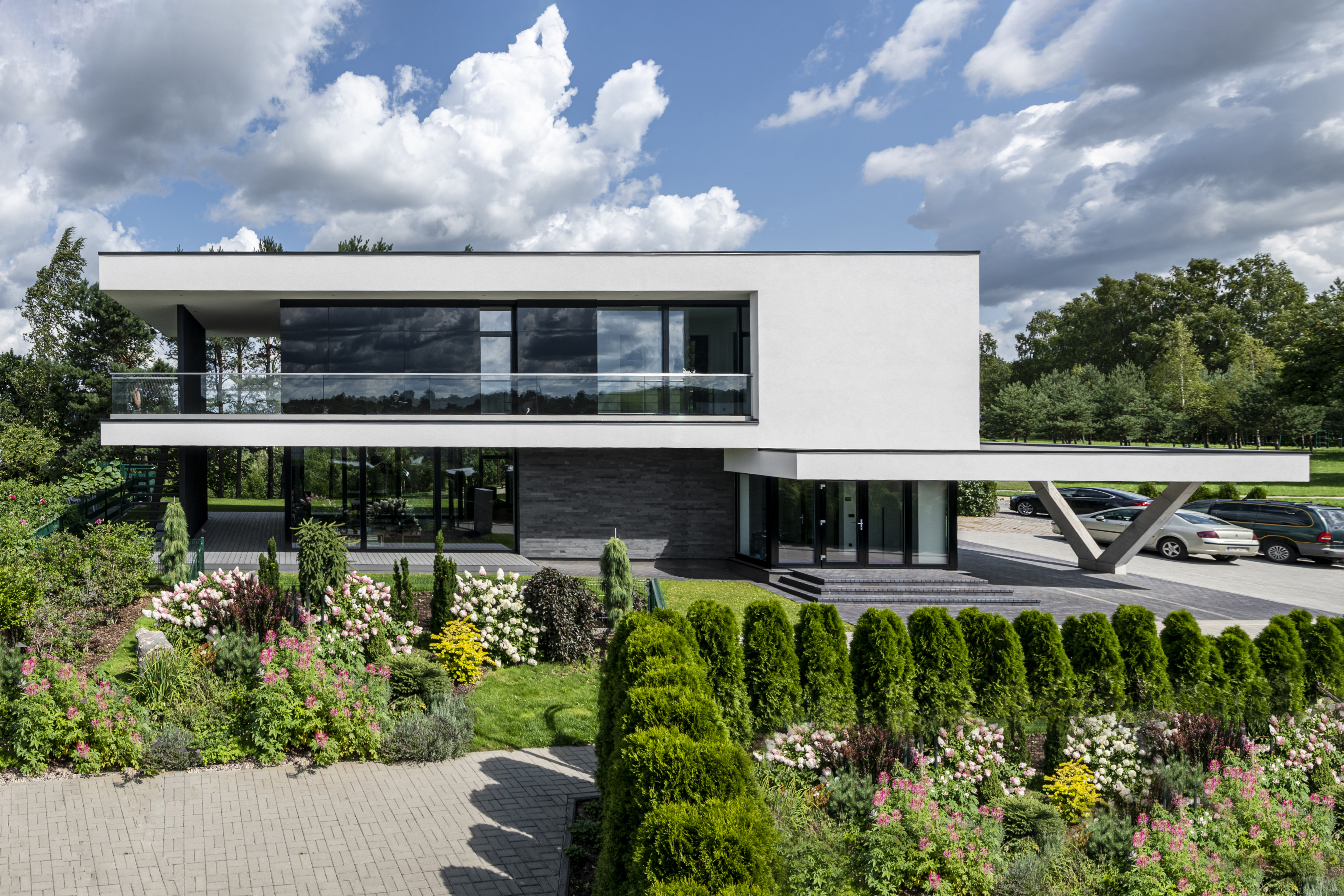 Panoramic view house by Architecture laboratory ArchLAB - Architizer