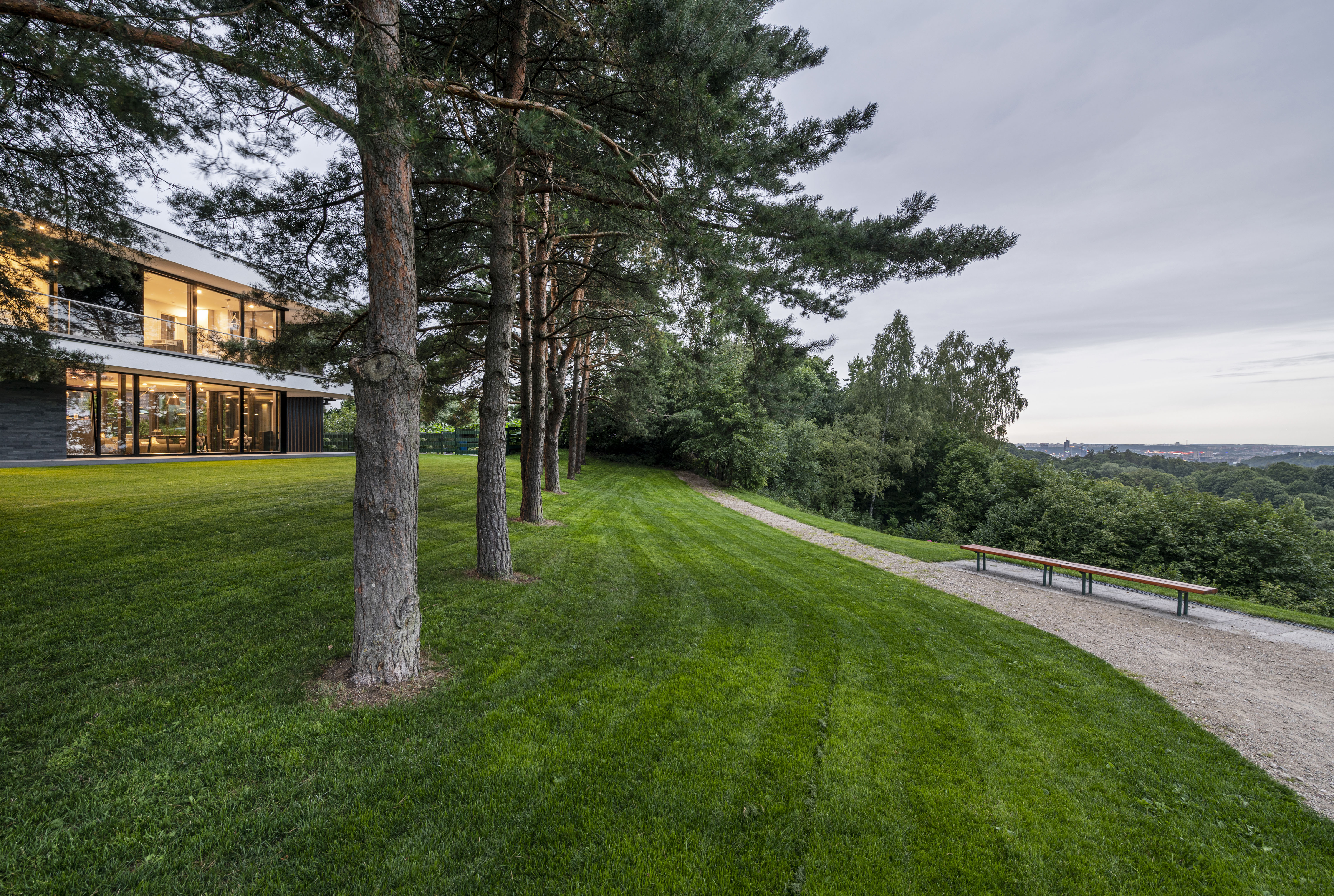 Panoramic view house by Architecture laboratory ArchLAB - Architizer