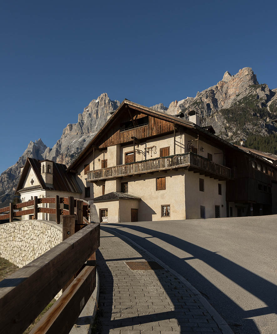 Ancient barn in the Alps by Cumo Mori Roversi Architects - Architizer
