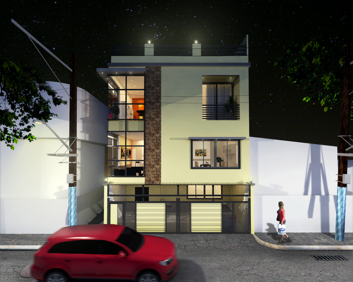 3-Storey Ang Residence (Duplex Apartment) by Villegas-Roxas Consultants ...